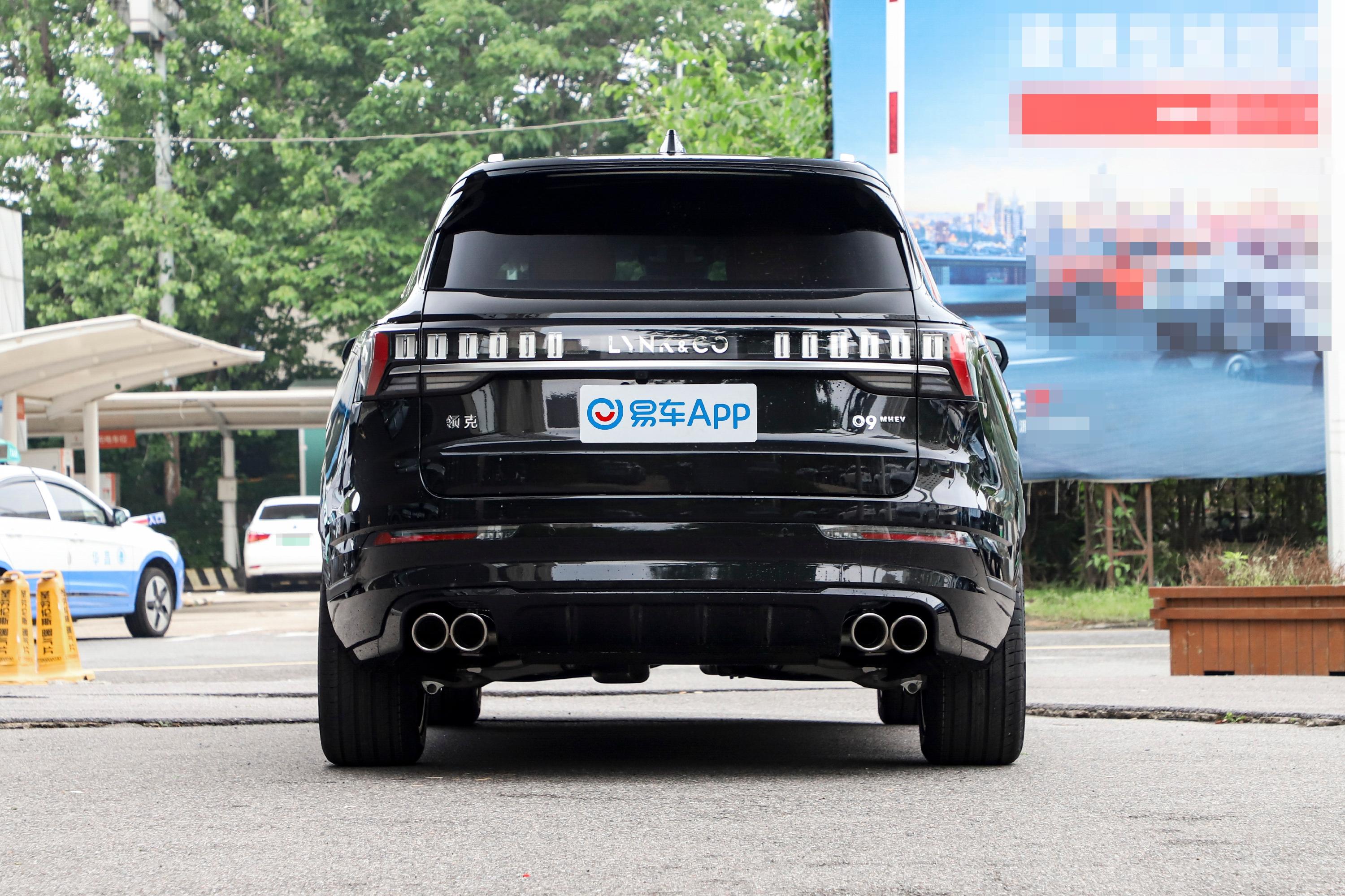 【领克09MHEV 2.0TD T5 自动四驱全球版 7座正后水平图片-汽车图片大全】-易车