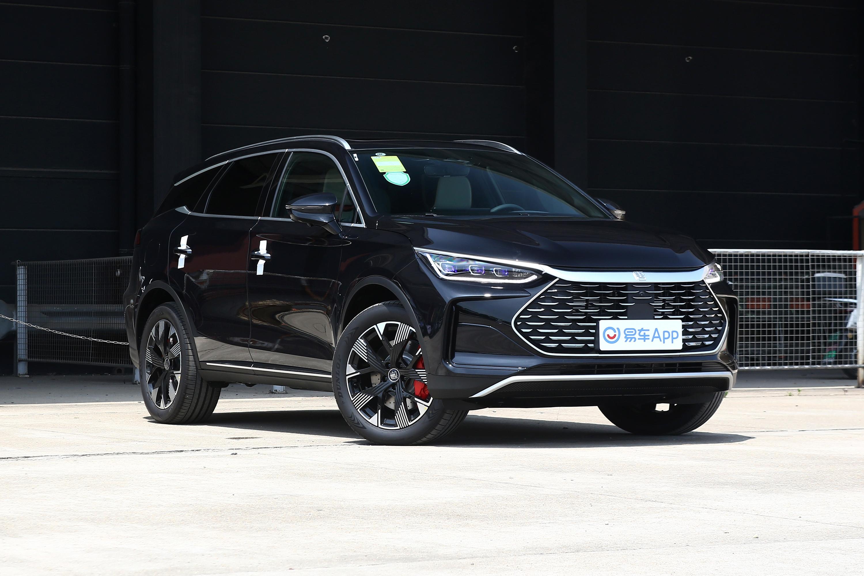 【唐新能源DM-p 荣耀版 1.5T 215km 四驱旗舰版 6座侧前45度车头向右水平图片-汽车图片大全】-易车