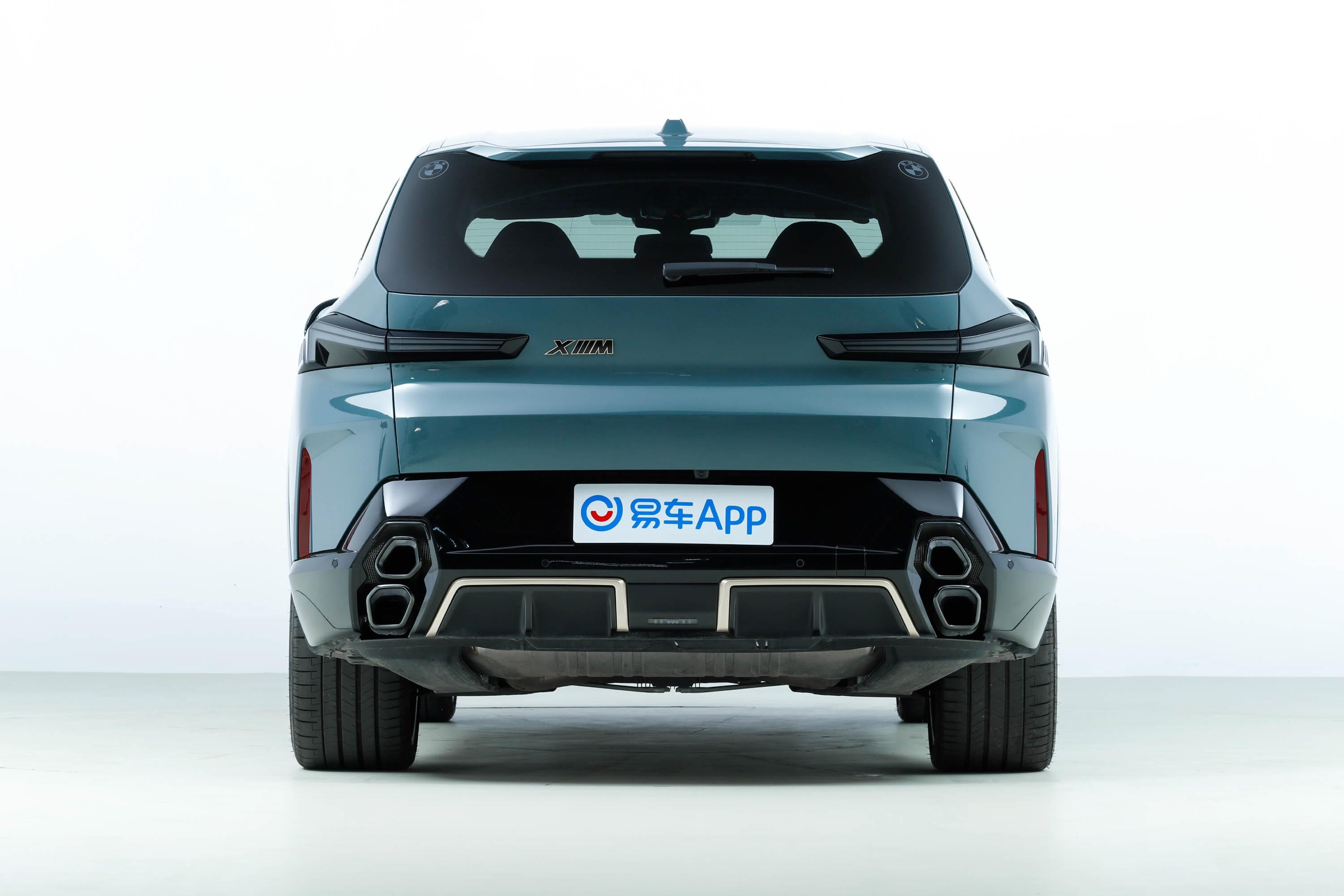 【宝马XM4.4T 78km 标准版正后水平图片-汽车图片大全】-易车