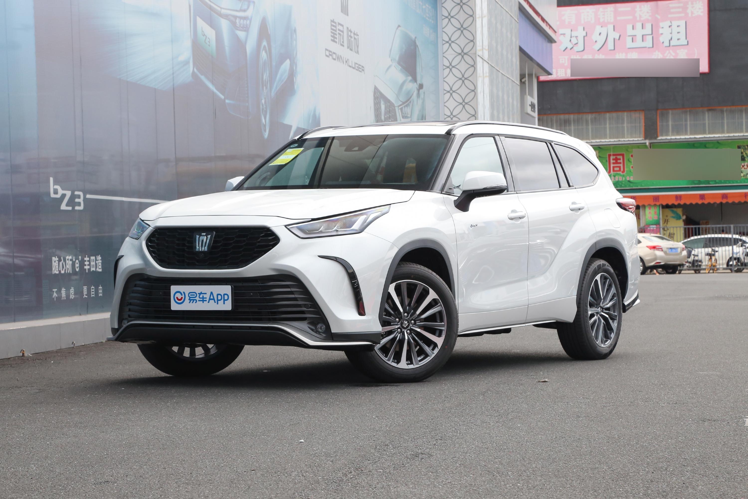 【皇冠陆放HEV 2.5L 四驱旗舰版侧前45度车头向左水平图片-汽车图片大全】-易车