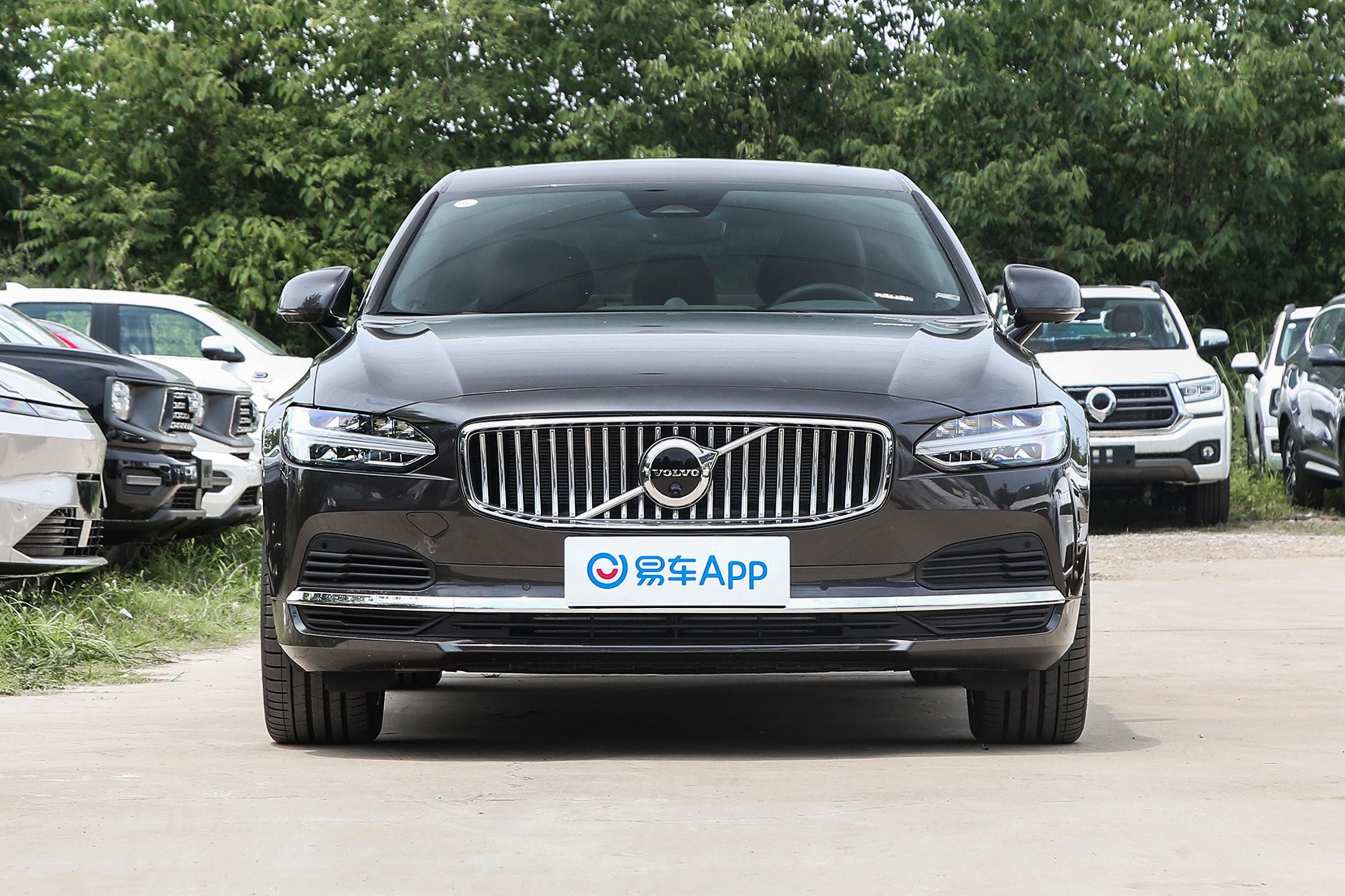 【沃尔沃S90 插电混动2.0T 80km 长续航智雅豪华版正前水平图片-汽车图片大全】-易车