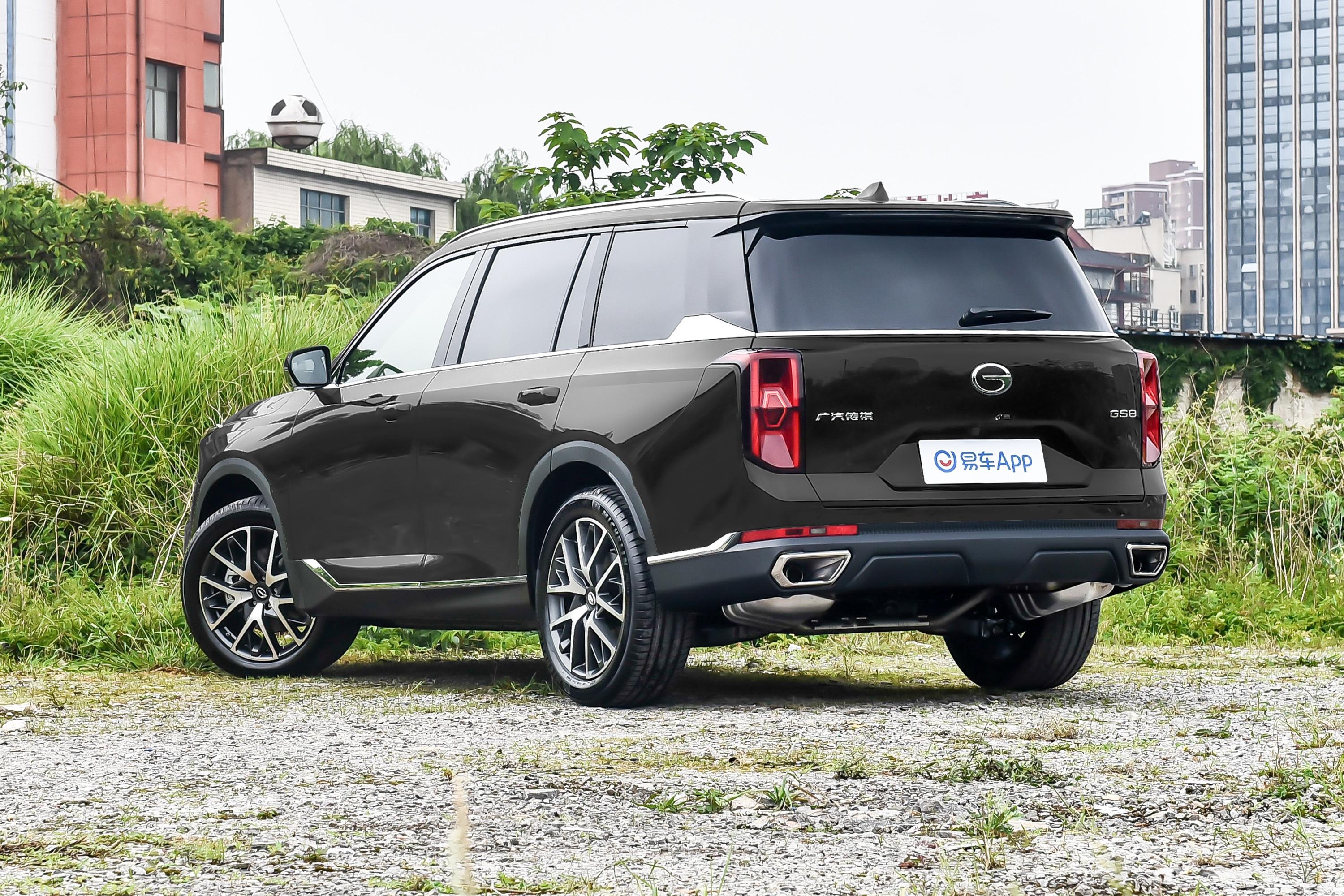 【传祺GS8领航系列 2.0T 两驱豪华版 5座侧后45度车头向左水平图片-汽车图片大全】-易车
