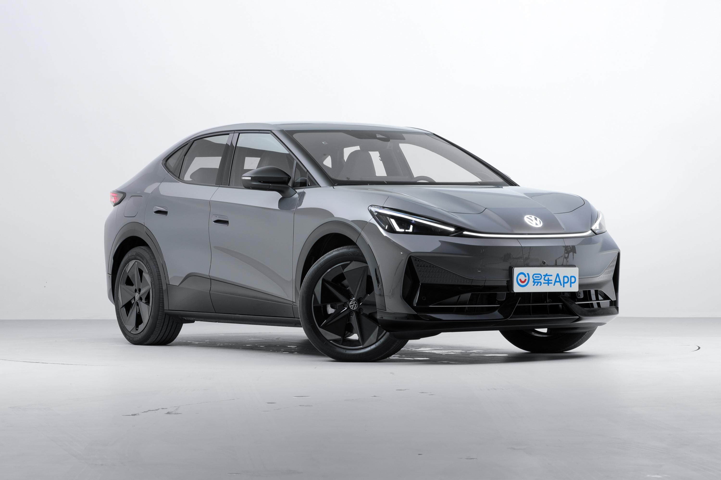 【ID.UNYX与众621km 后驱Ultra长续航侧前45度车头向右水平图片-汽车图片大全】-易车