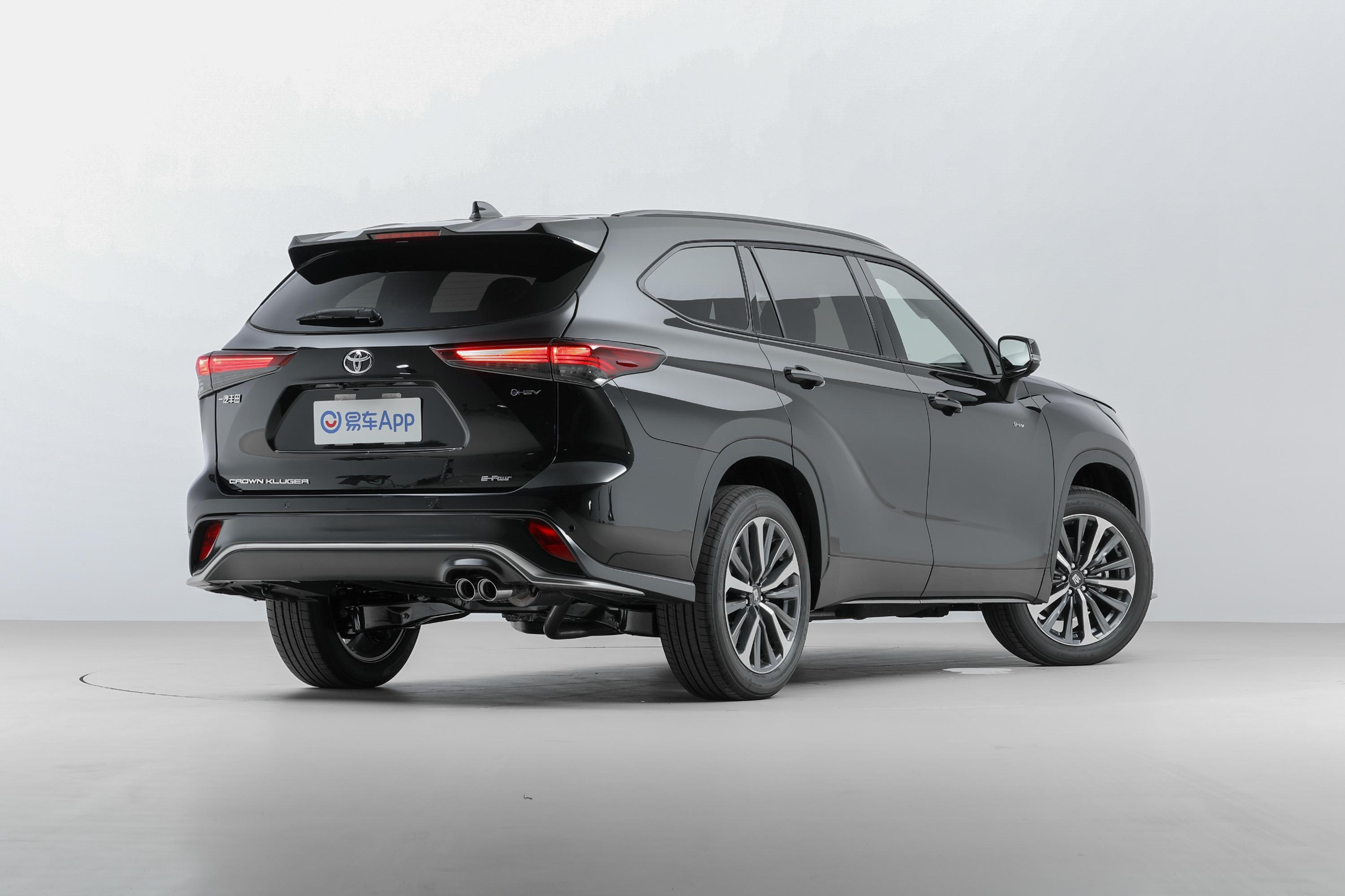 【皇冠陆放HEV 2.5L 四驱尊贵版侧后45度车头向右水平图片-汽车图片大全】-易车