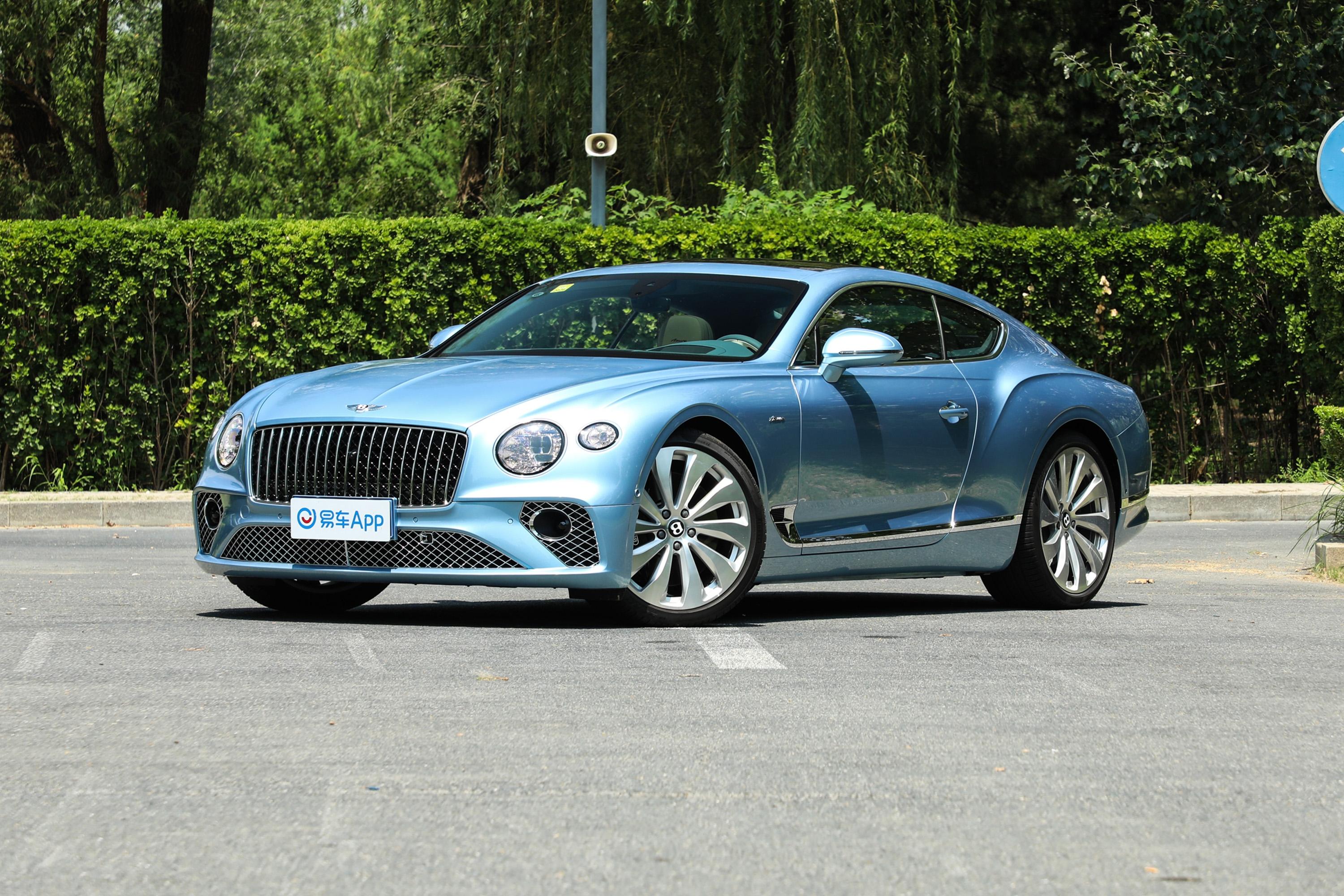 【欧陆4.0T GT V8 雅度版侧前45度车头向左水平图片-汽车图片大全】-易车