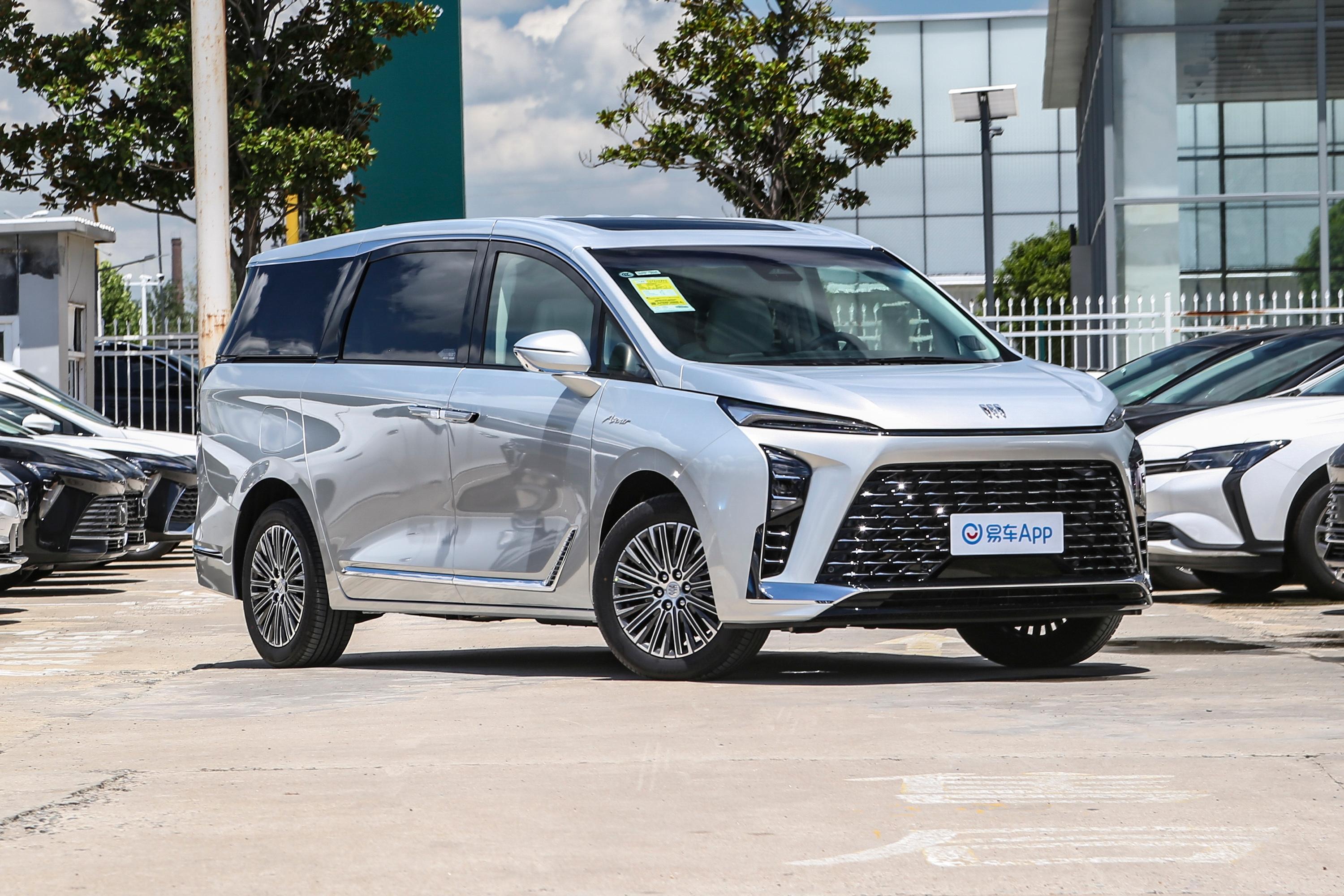 【别克GL8 插电混动陆尊 1.5T 138km 尊享版 7座侧前45度车头向右水平图片-汽车图片大全】-易车