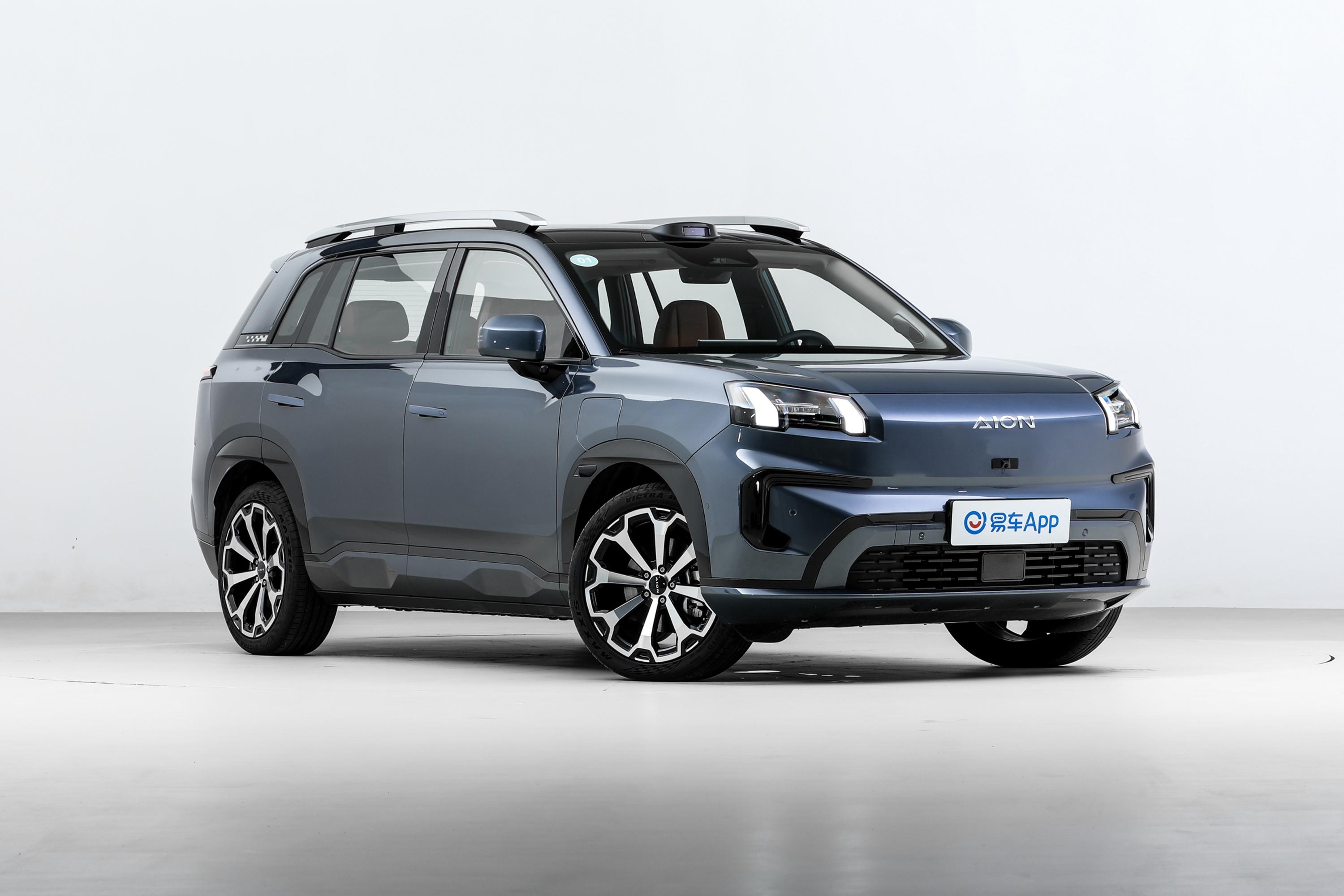 【AION V埃安霸王龙 650km 激光雷达版 75.26kWh侧前45度车头向右水平图片-汽车图片大全】-易车