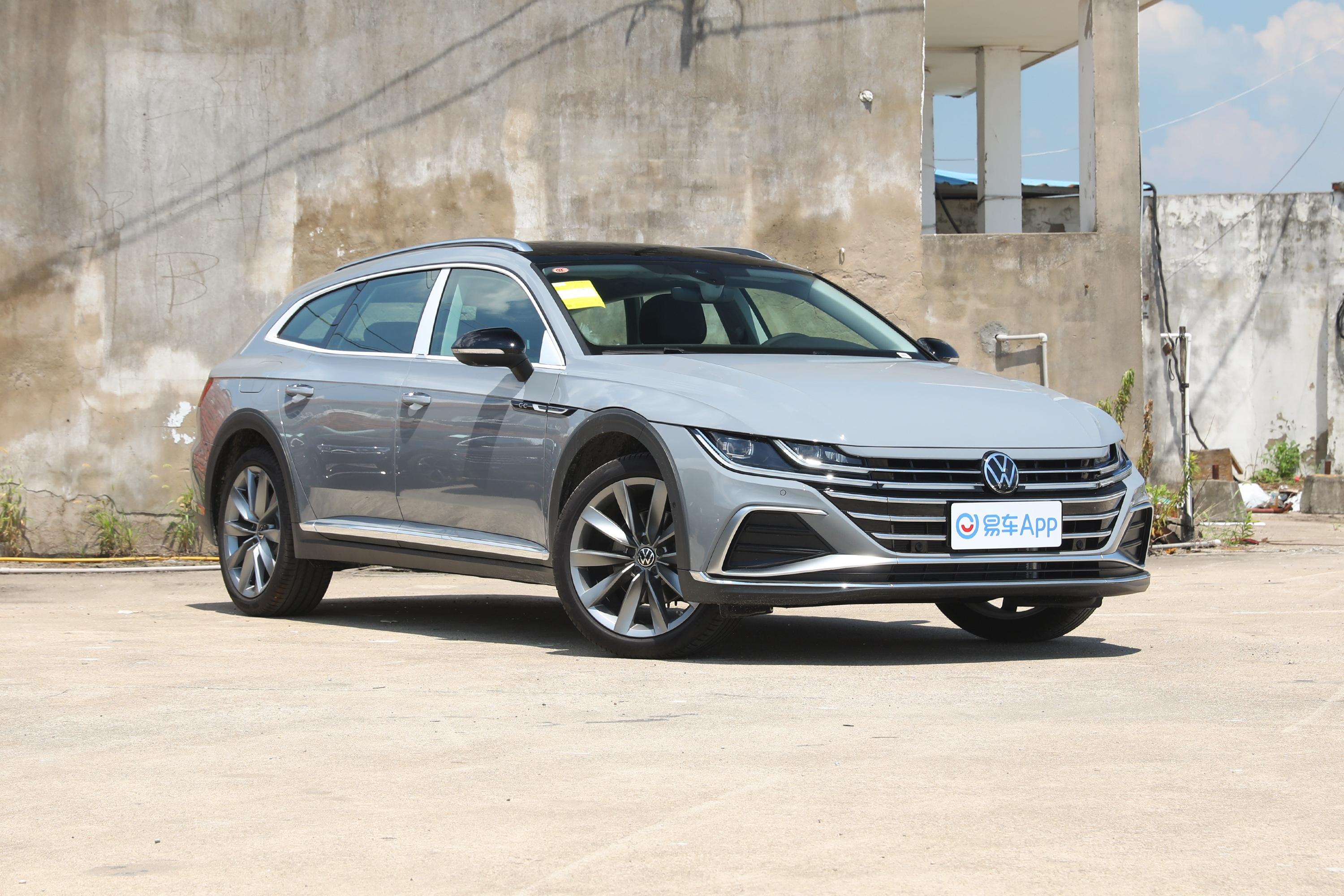 【一汽-大众CC众享款 猎装车 380TSI 猎心版侧前45度车头向右水平图片-汽车图片大全】-易车