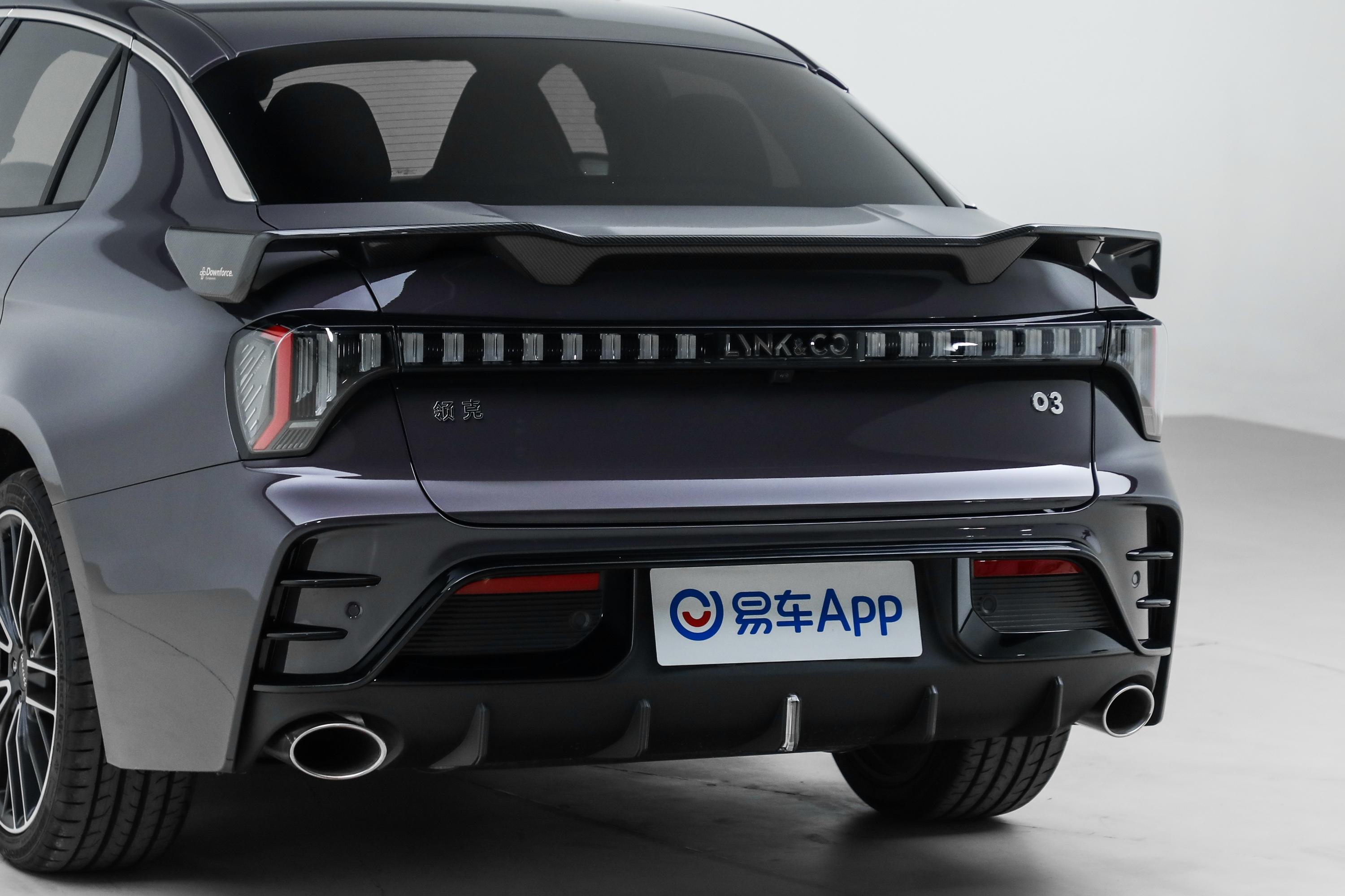 【领克03冠军版 2.0T 双离合两驱Pro 5座车尾特写图片-汽车图片大全】-易车