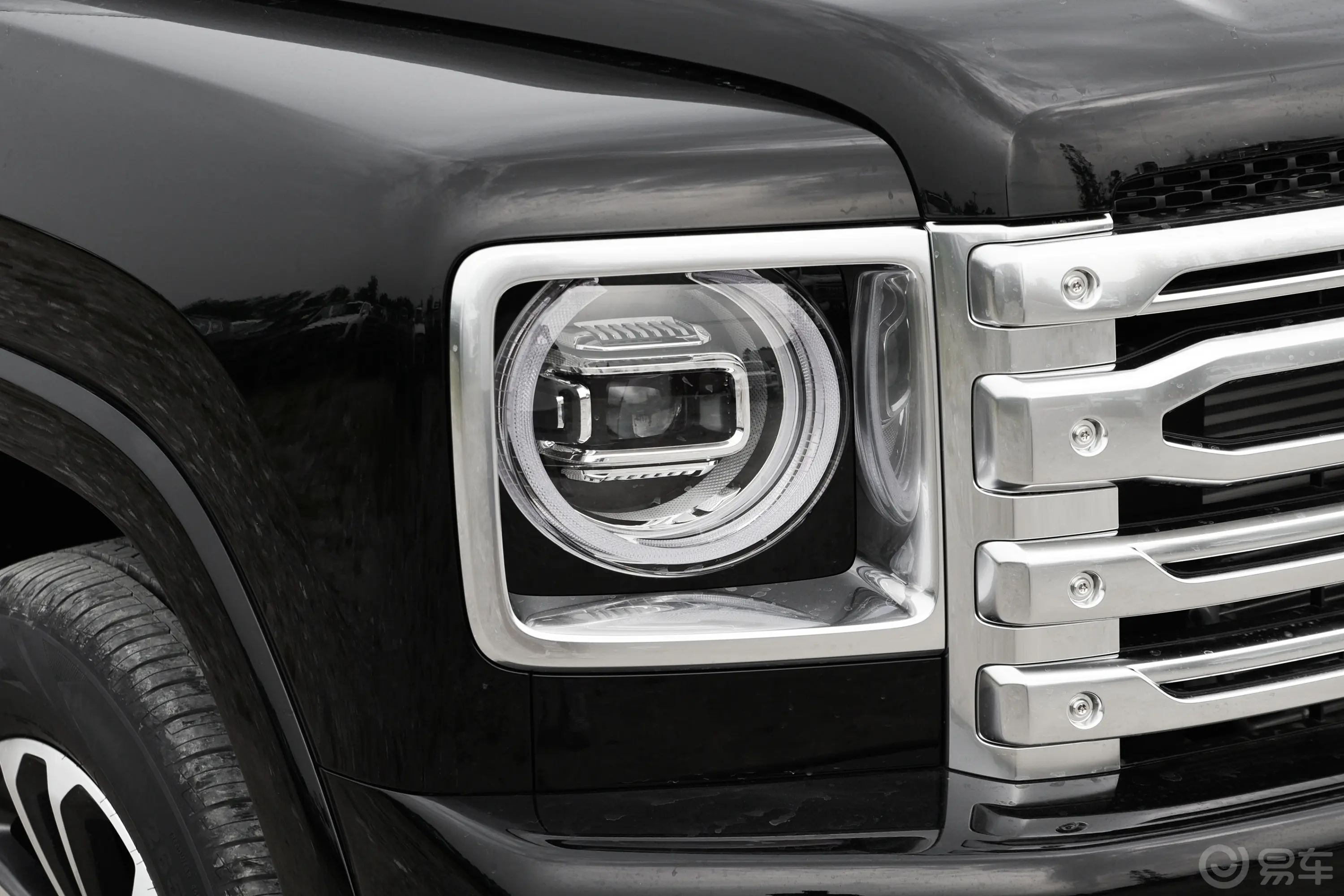 【哈弗H92.0T 拓境版 5座 汽油大灯侧45度俯拍图片-汽车图片大全】-易车