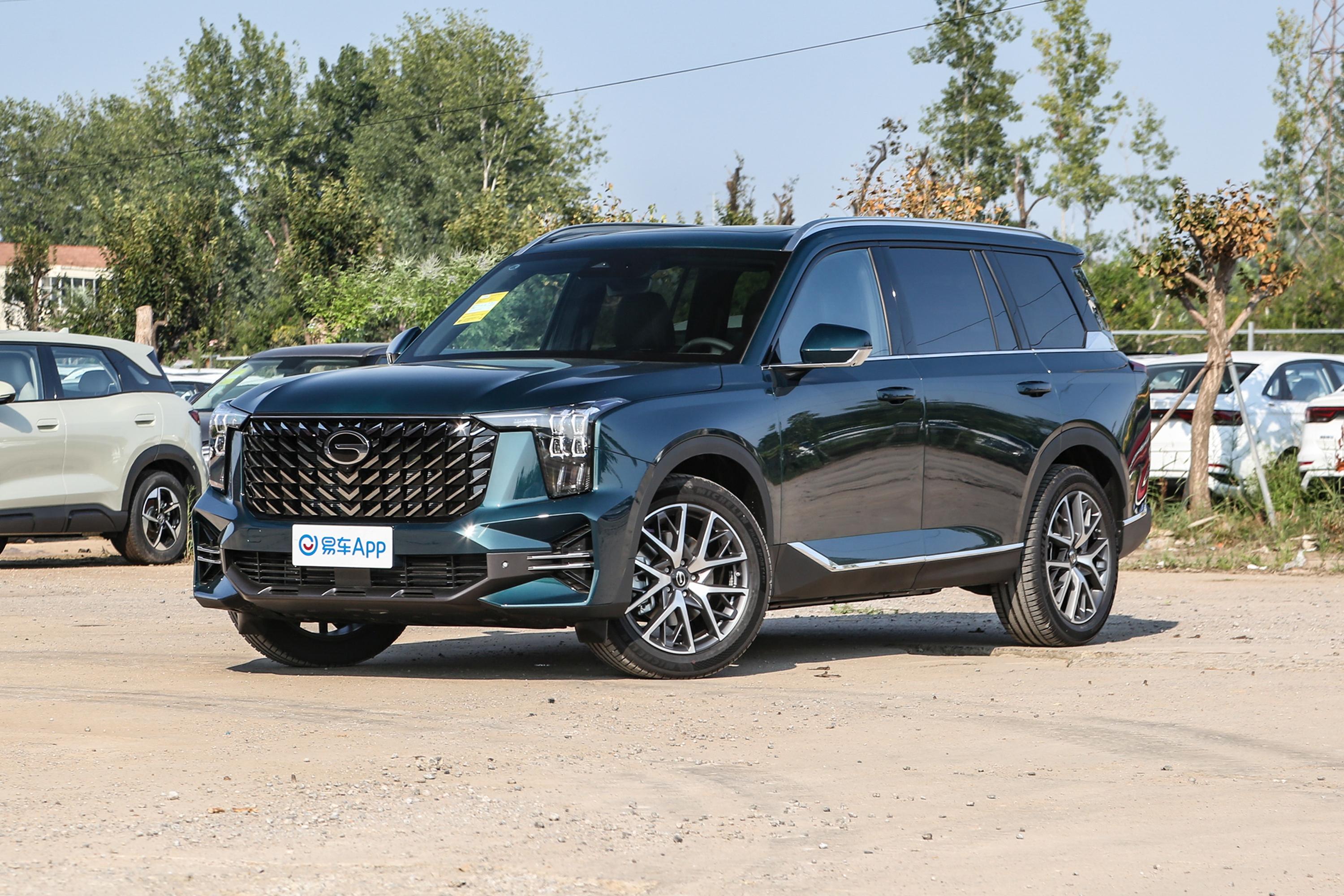 【传祺GS8领航系列 2.0T 两驱豪华版 5座侧前45度车头向左水平图片-汽车图片大全】-易车