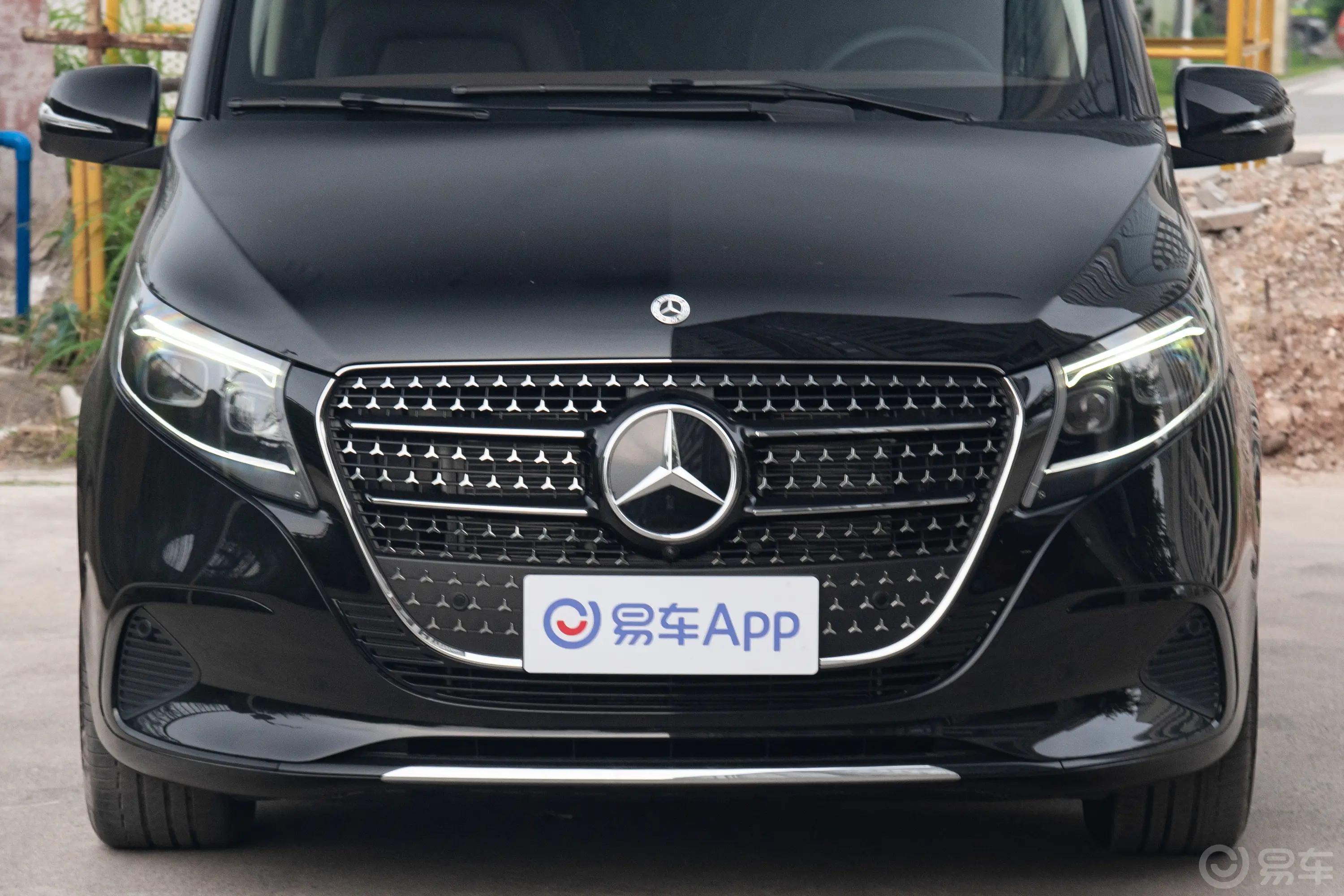 【奔驰V级V 300 尊贵版外观细节图片-汽车图片大全】-易车