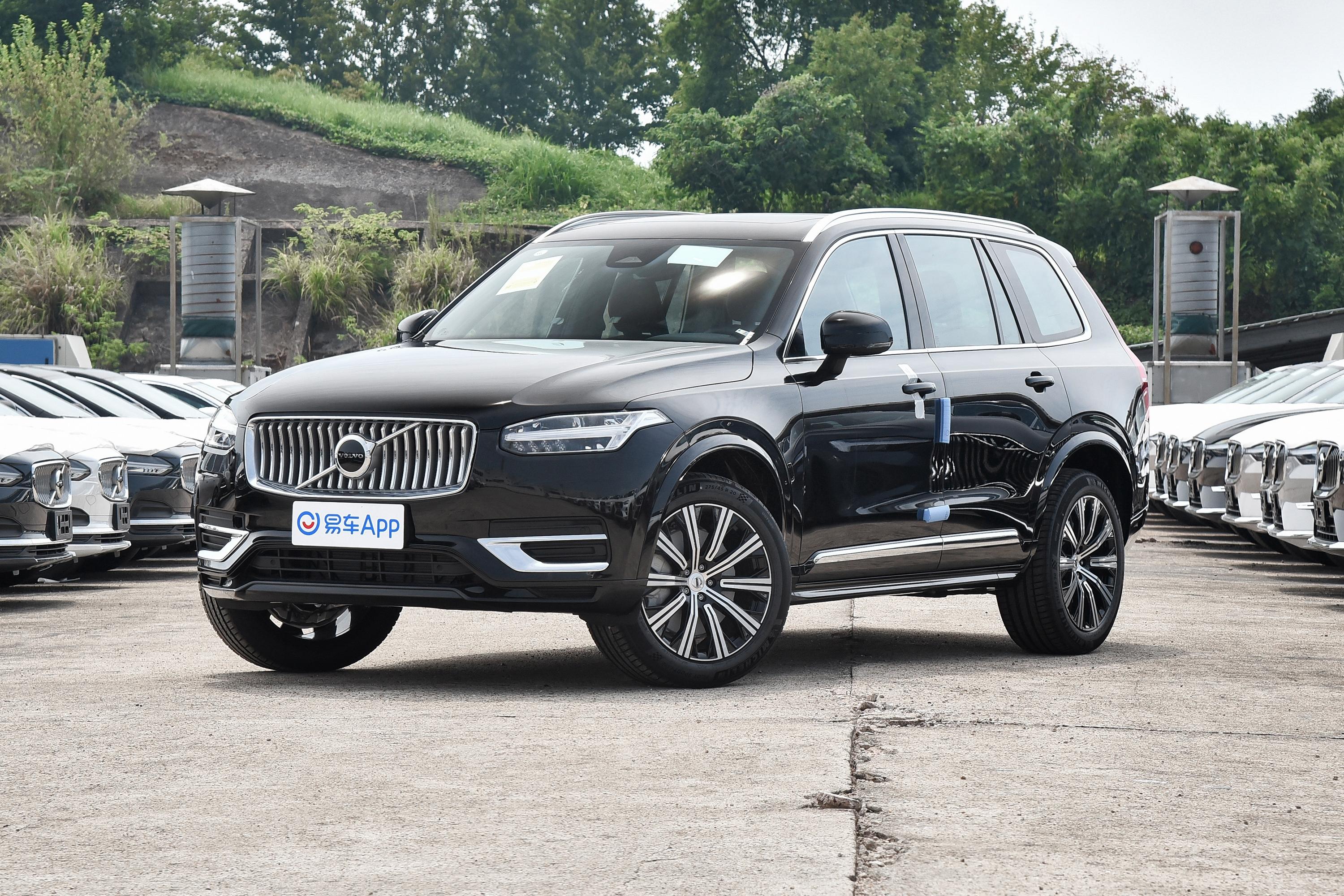 【沃尔沃XC90B5 智行豪华版 5座侧前45度车头向左水平图片-汽车图片大全】-易车