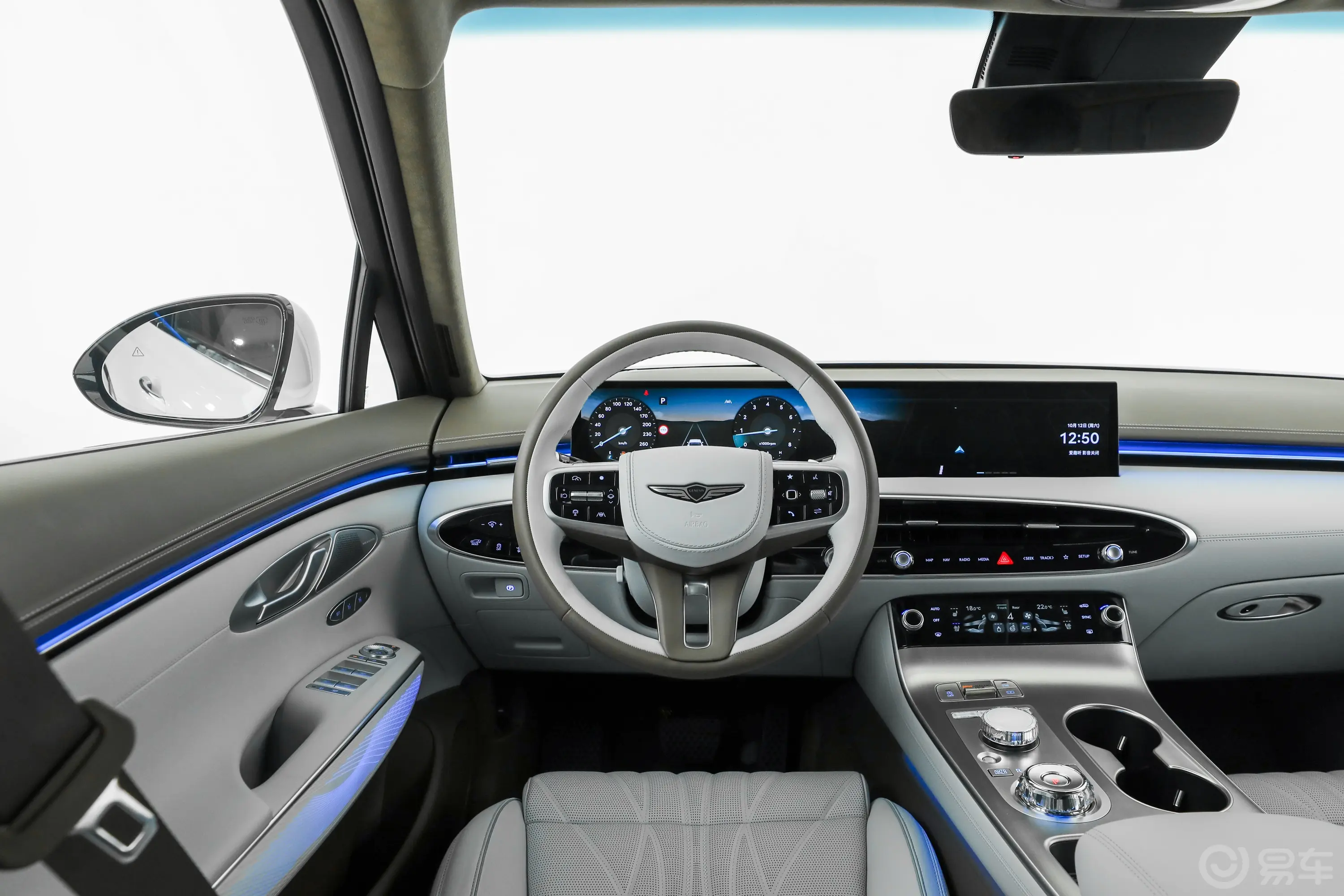 【捷尼赛思GV702.5T 四驱旗舰锋雅套件版驾驶位区域图片-汽车图片大全】-易车