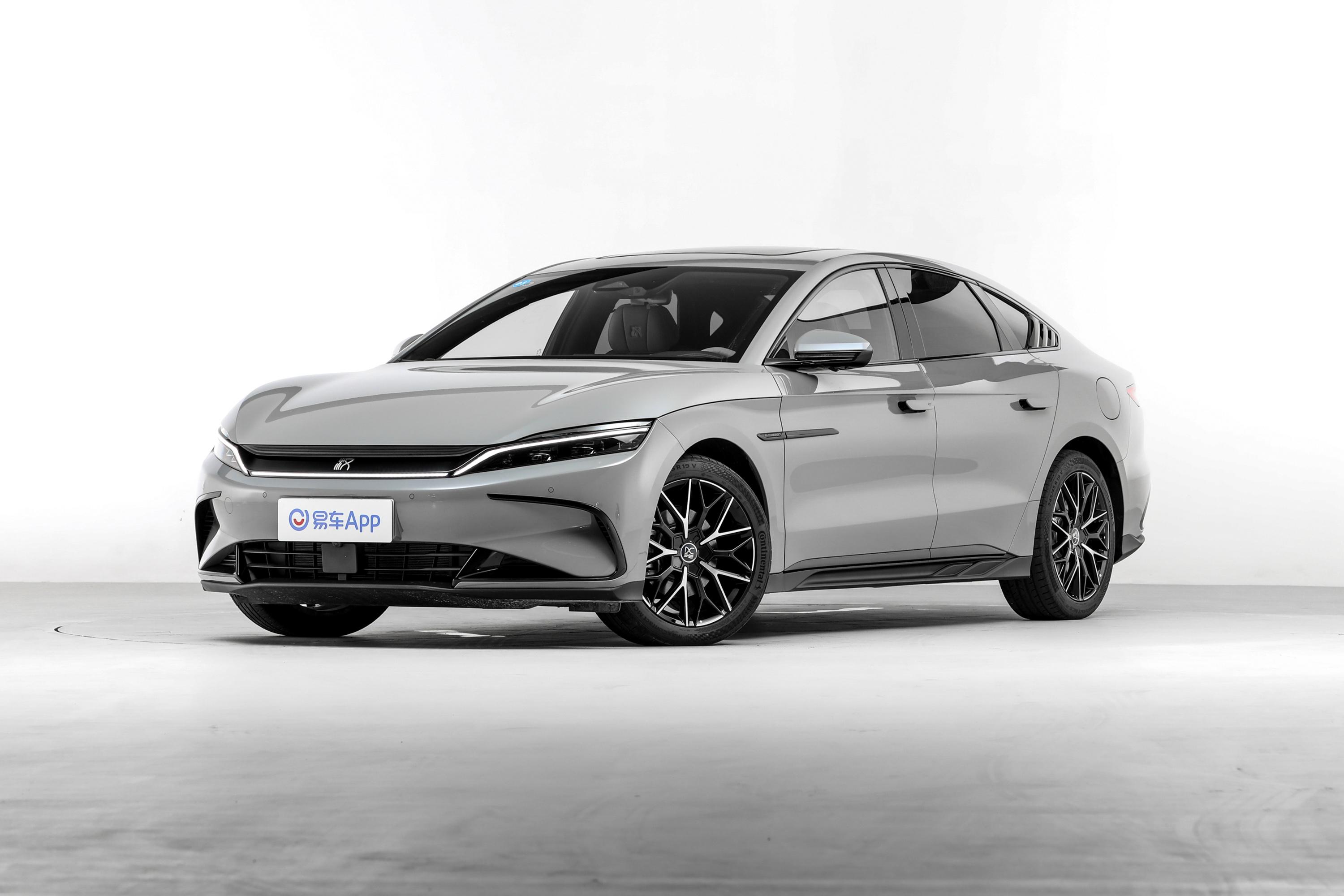 【汉DM-i 1.5T 125km 尊贵型侧前45度车头向左水平图片-汽车图片大全】-易车