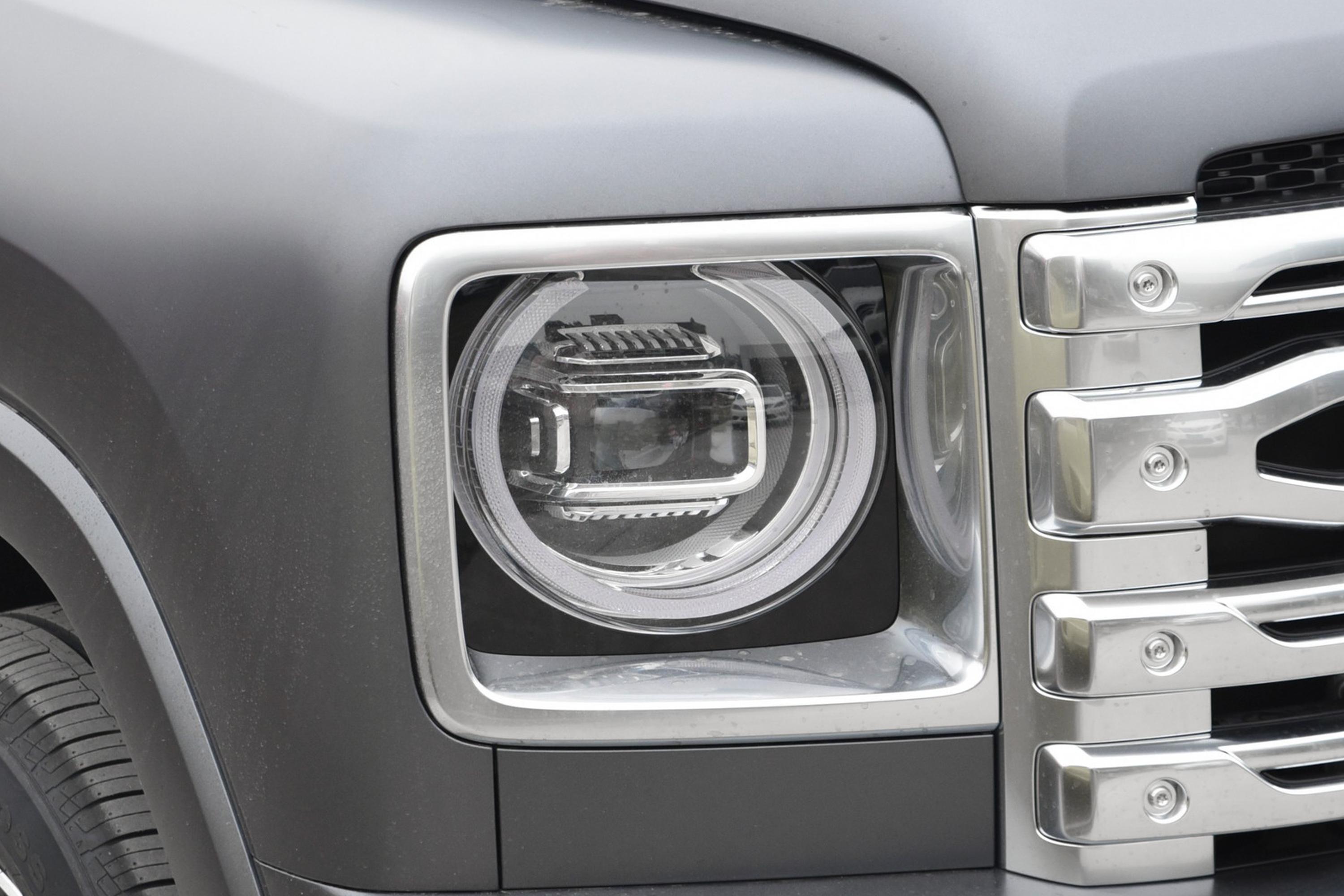 【哈弗H92.4T 拓境版 7座 柴油大灯侧45度俯拍图片-汽车图片大全】-易车