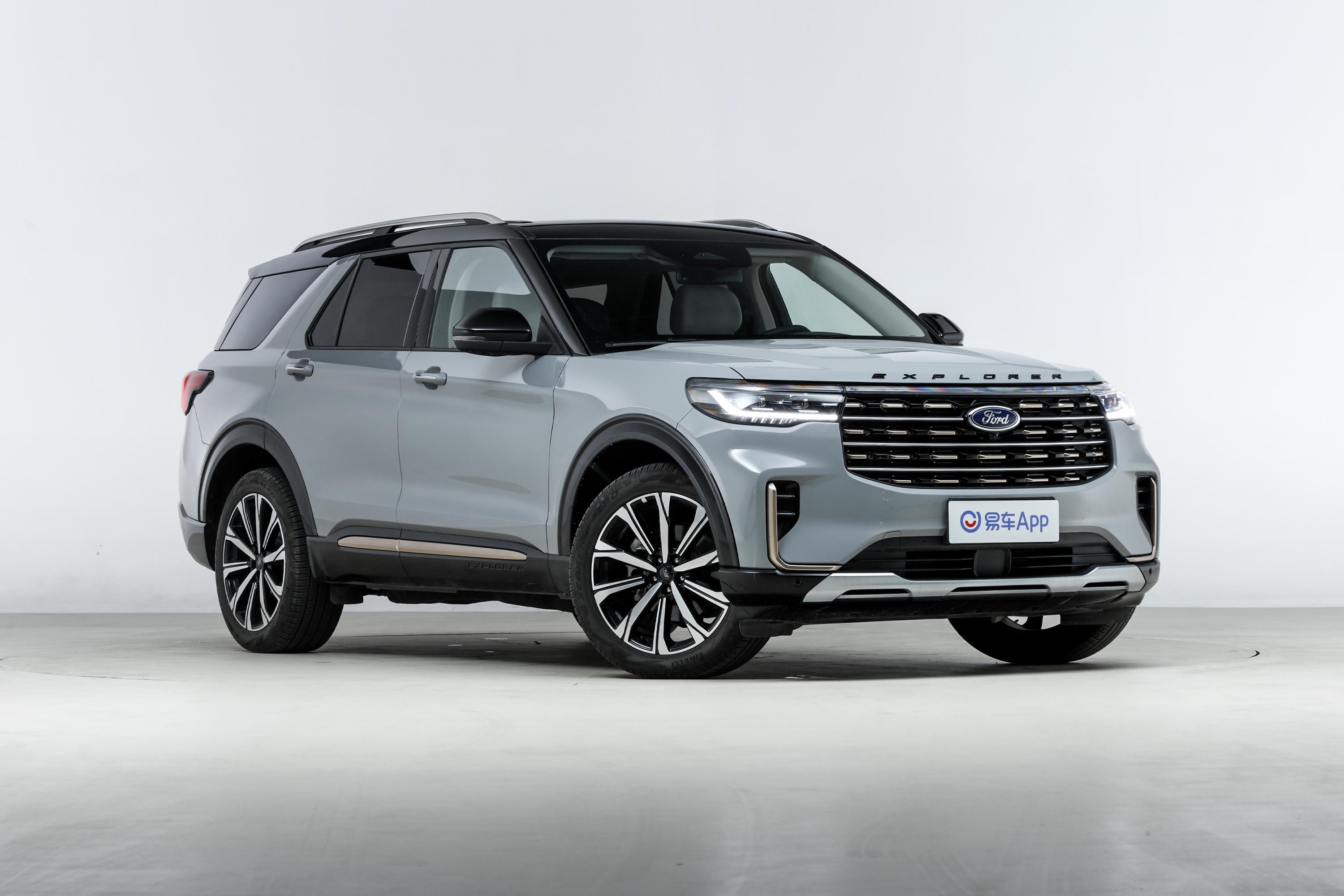 【探险者EcoBoost 285 四驱赤金版 6座侧前45度车头向右水平图片-汽车图片大全】-易车