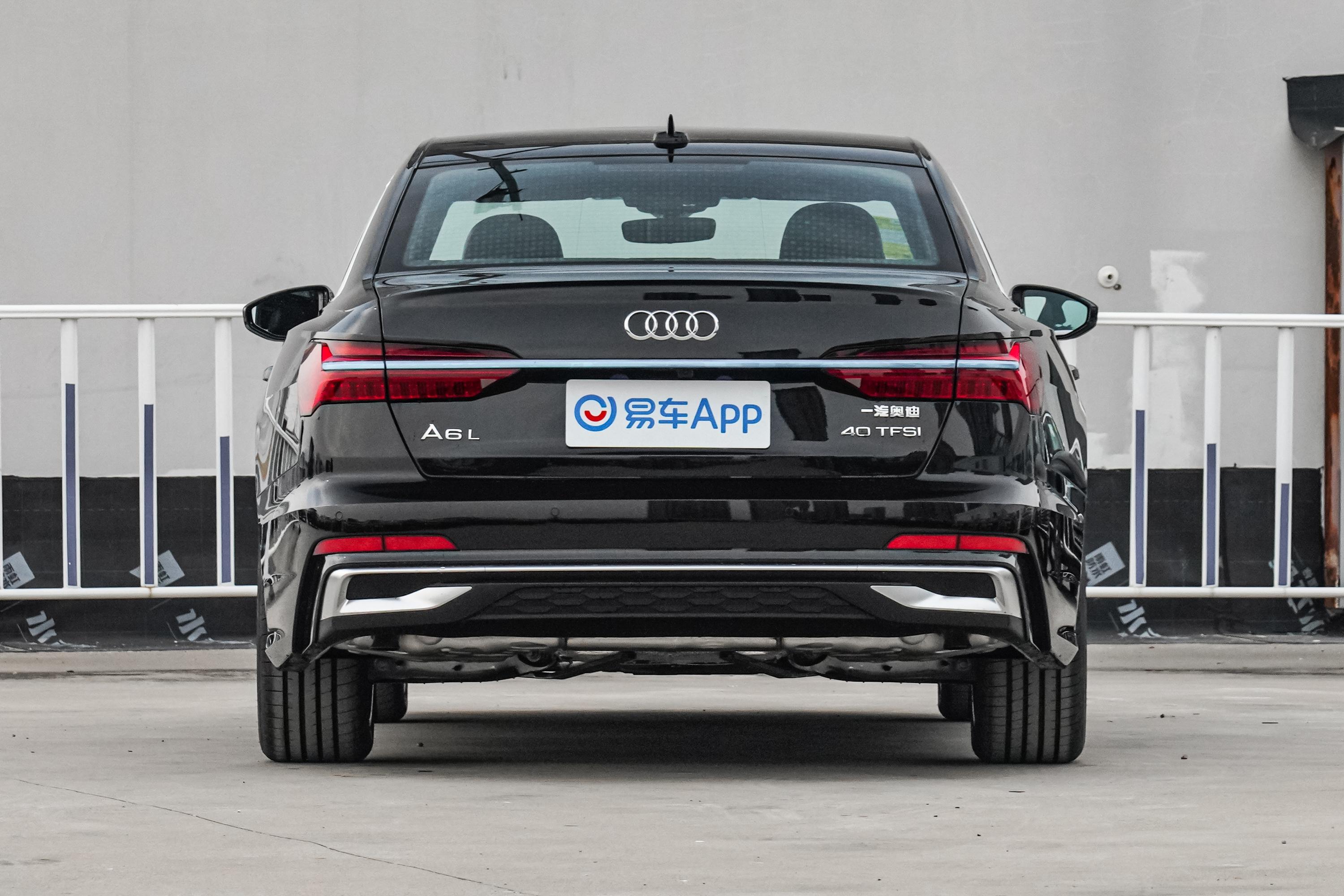【奥迪A6L40 TFSI 豪华动感型正后水平图片-汽车图片大全】-易车