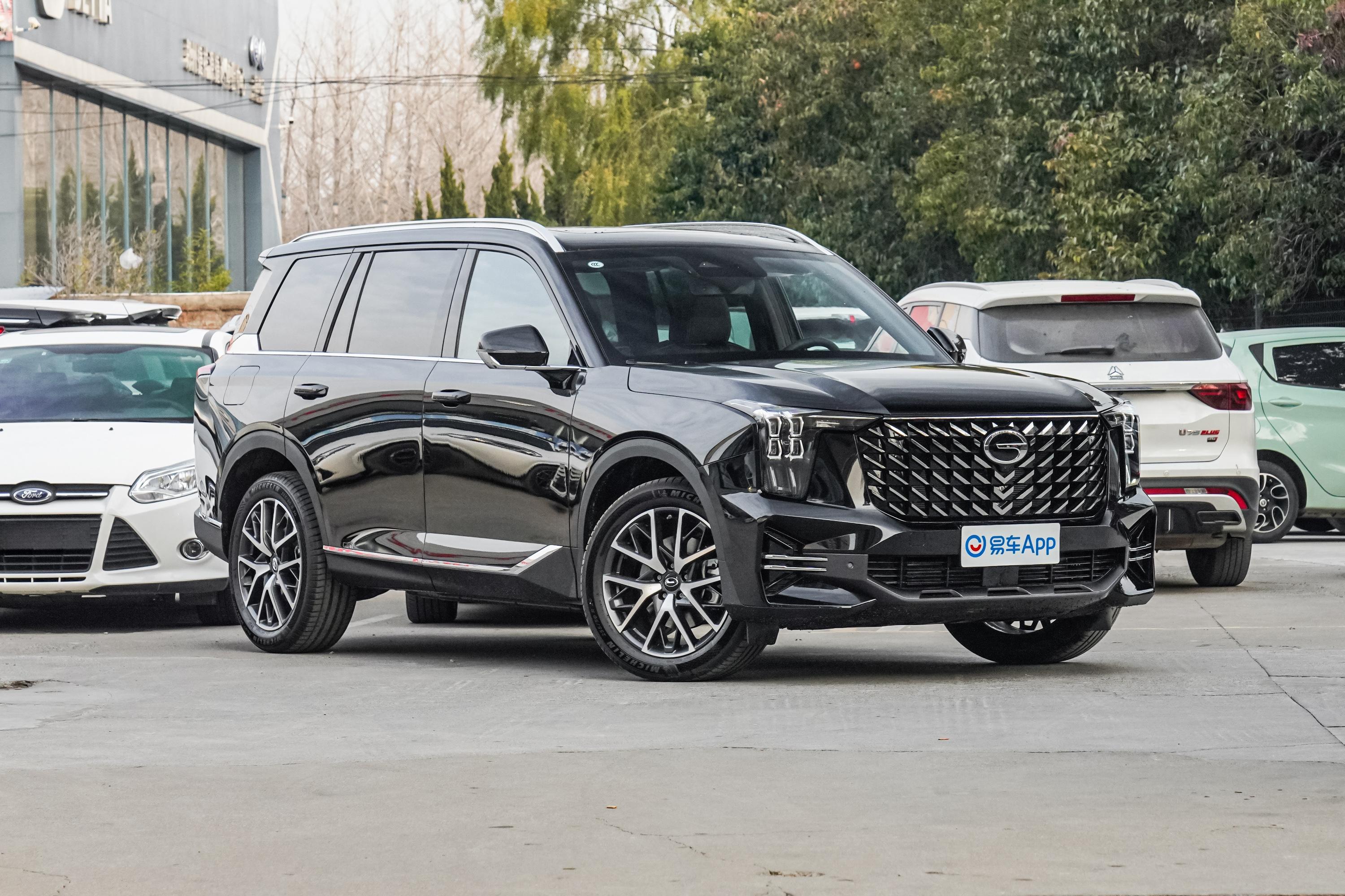 【传祺GS8领航系列 2.0T 四驱豪华版 5座侧前45度车头向右水平图片-汽车图片大全】-易车