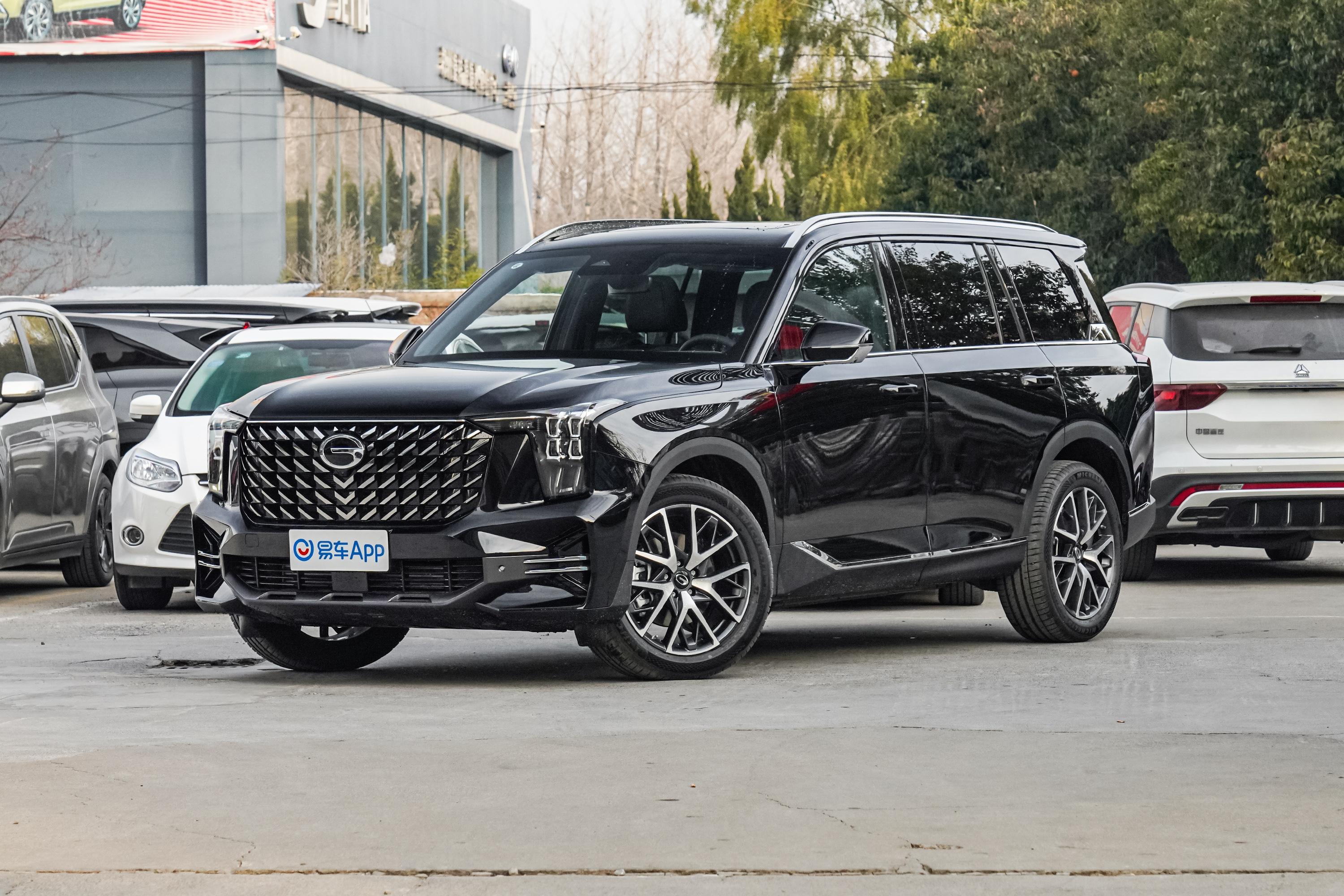 【传祺GS8领航系列 2.0T 四驱豪华版 5座侧前45度车头向左水平图片-汽车图片大全】-易车