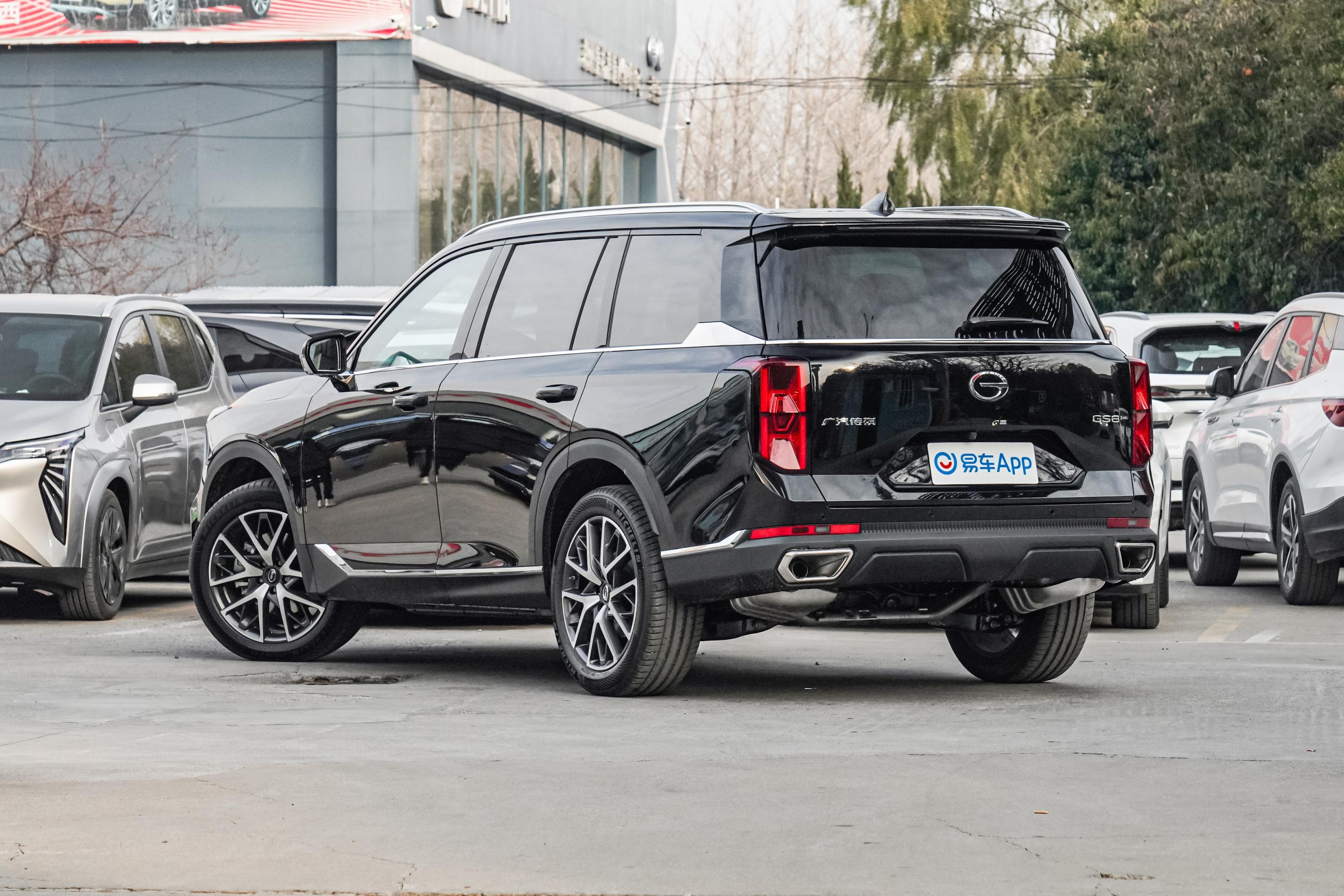 【传祺GS8领航系列 2.0T 四驱豪华版 5座侧后45度车头向左水平图片-汽车图片大全】-易车