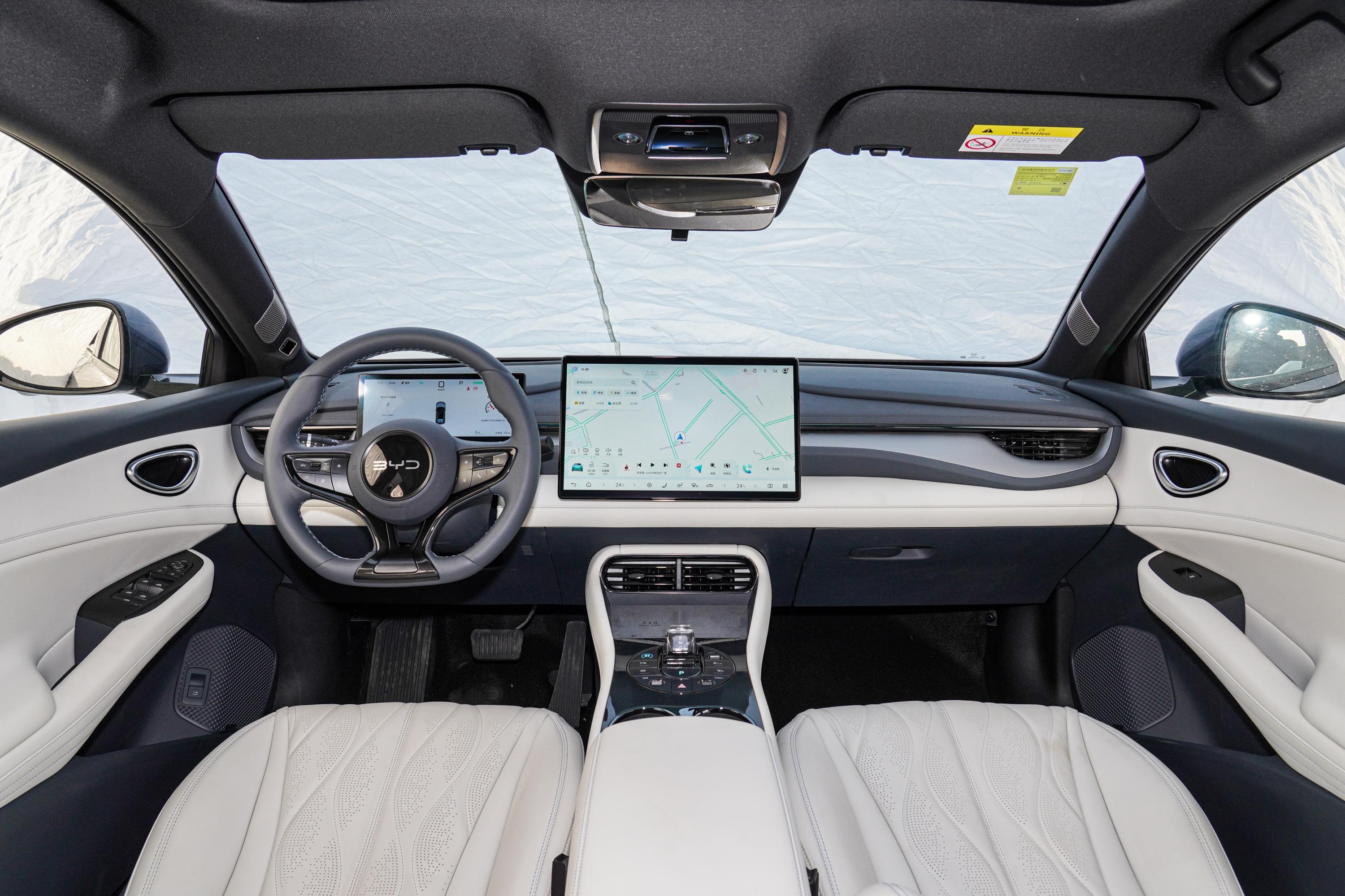 【海豹06GT智驾版 505km 后驱海浪Plus版内饰全景正拍图片-汽车图片大全】-易车