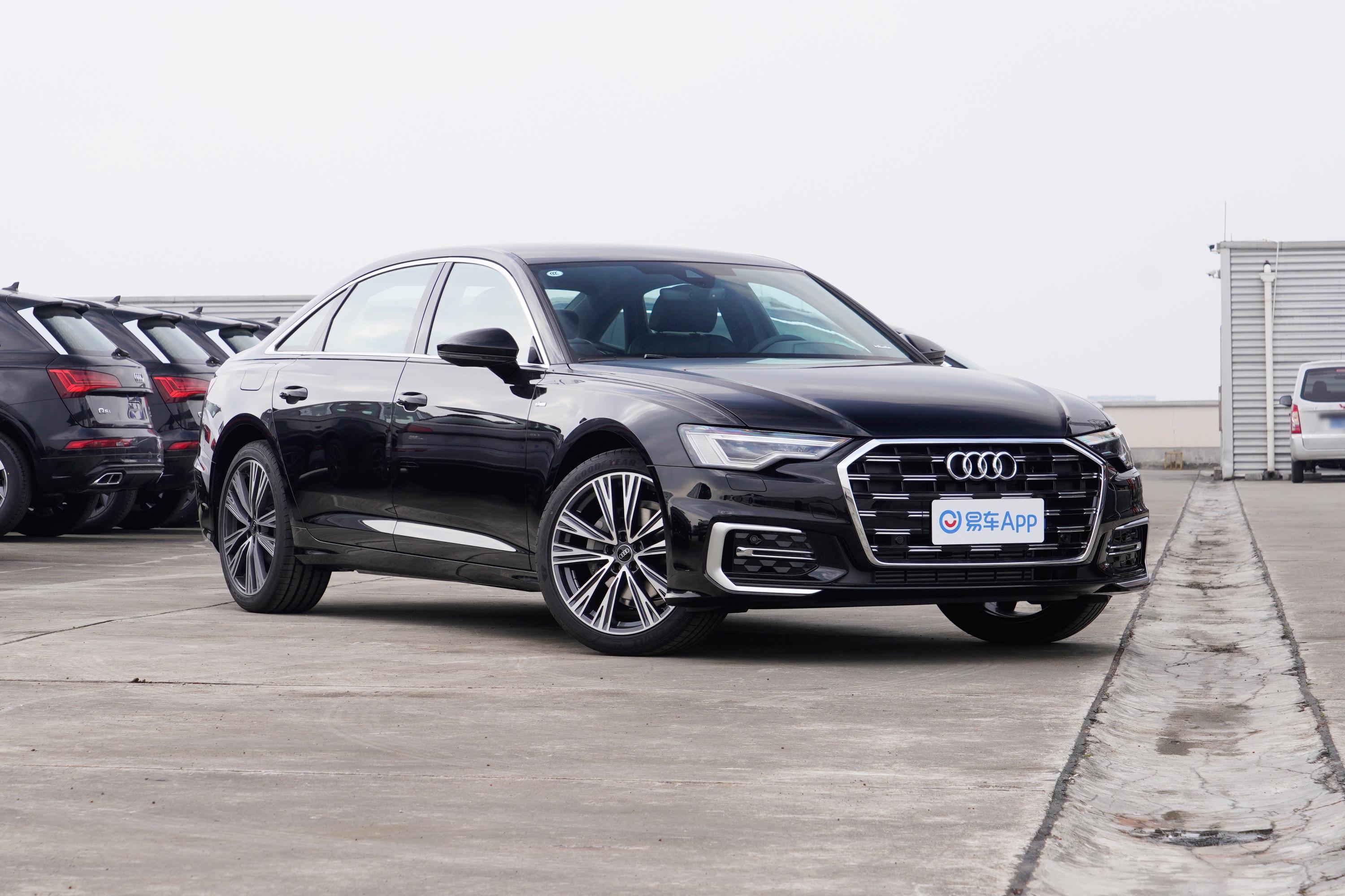 【奥迪A6L改款 40 TFSI 豪华动感型侧前45度车头向右水平图片-汽车图片大全】-易车