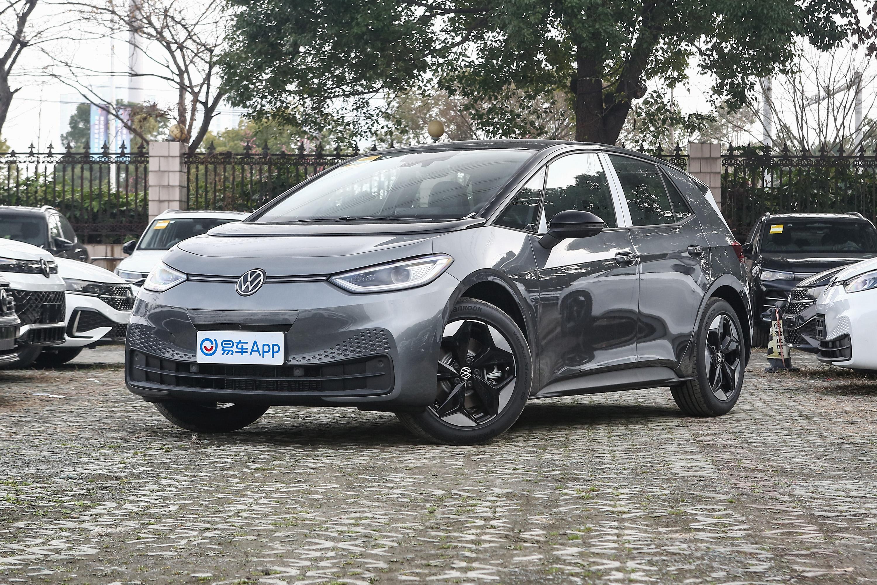 【大众ID.3聪明款 451km 极智版侧前45度车头向左水平图片-汽车图片大全】-易车