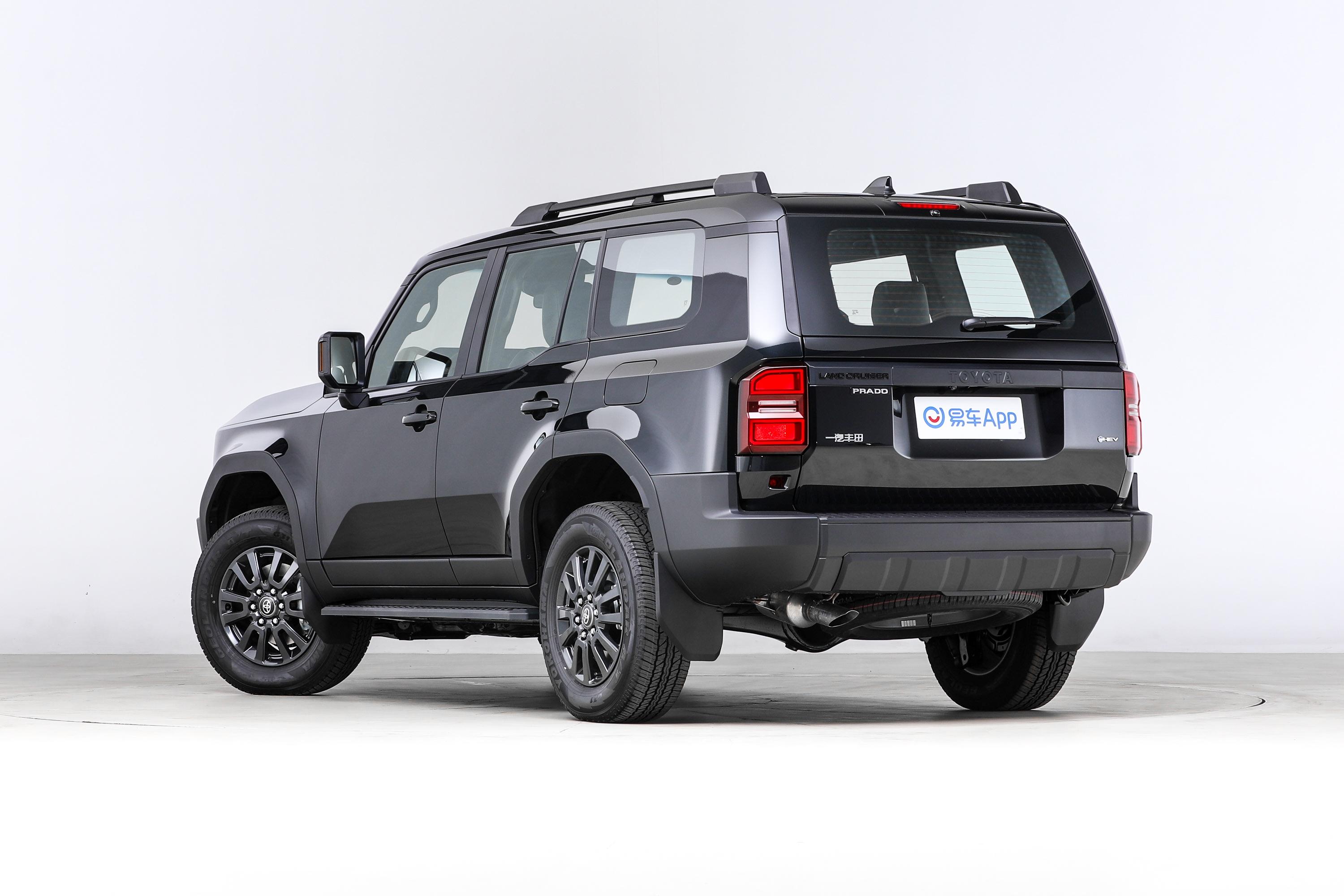 【普拉多双擎 2.4T 穿越BX版 5座侧后45度车头向左水平图片-汽车图片大全】-易车