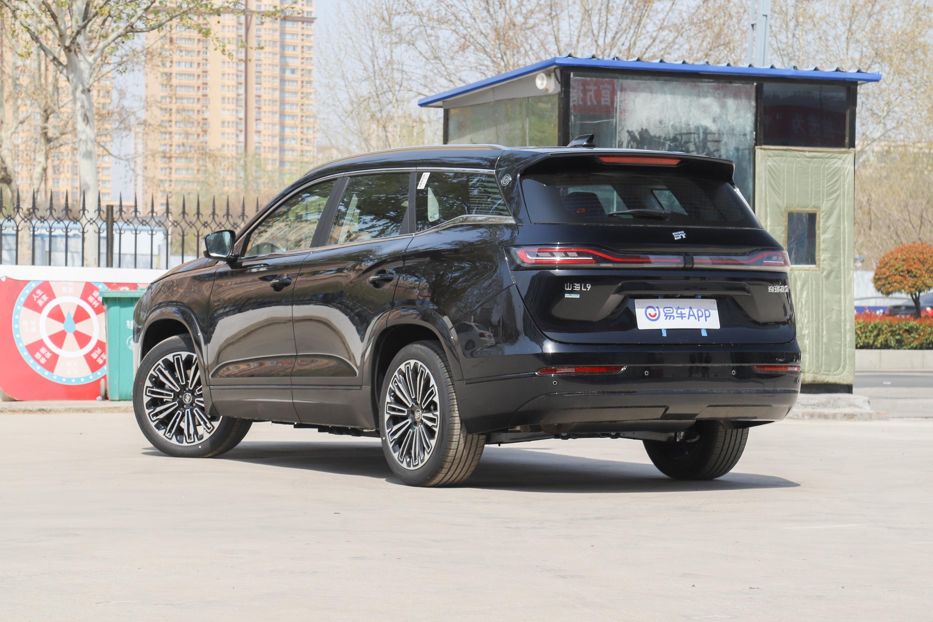 【山海L91.5T 108km 豪华版 6座侧后45度车头向左水平图片-汽车图片大全】-易车