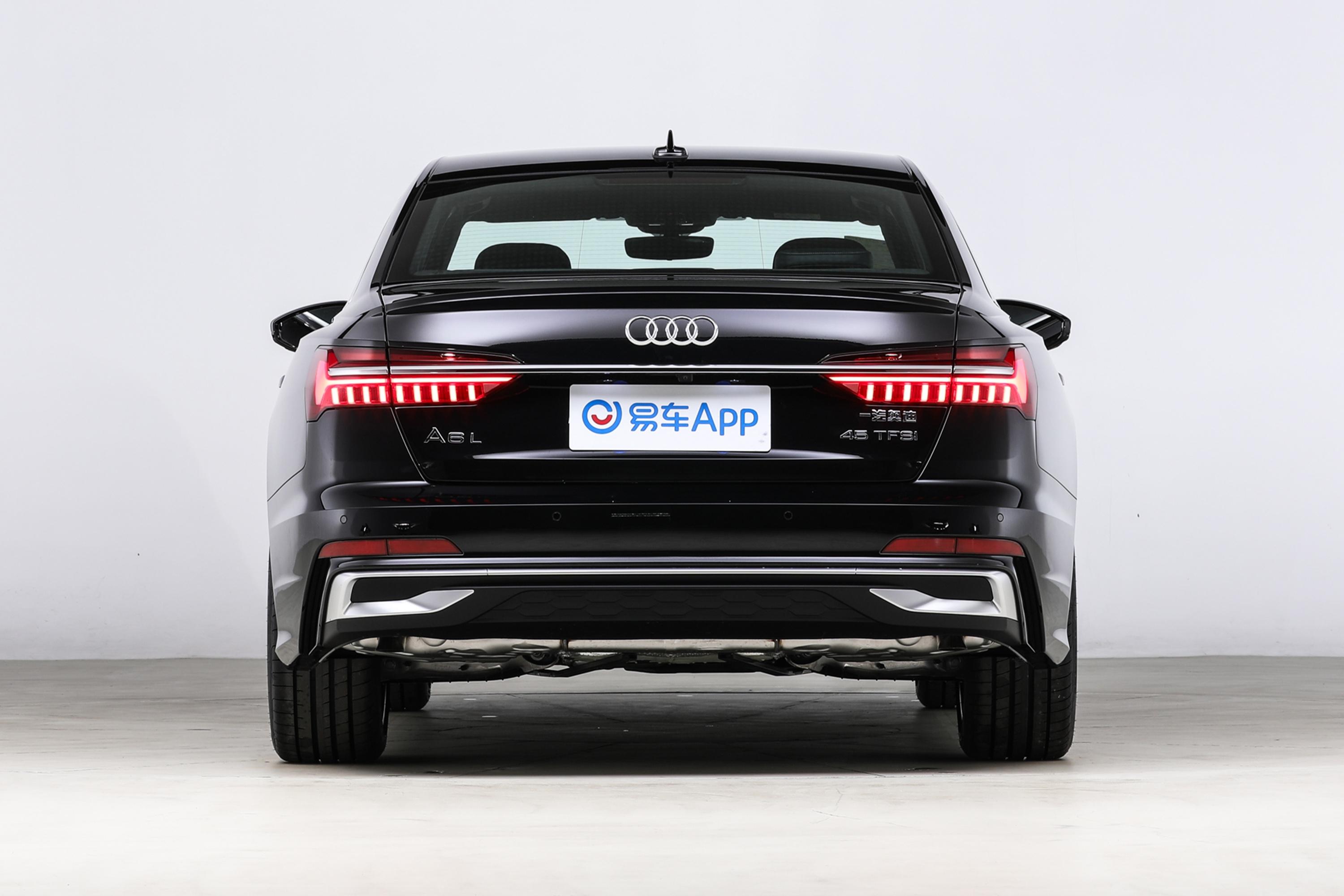 【奥迪A6L改款 45 TFSI 臻选动感型正后水平图片-汽车图片大全】-易车