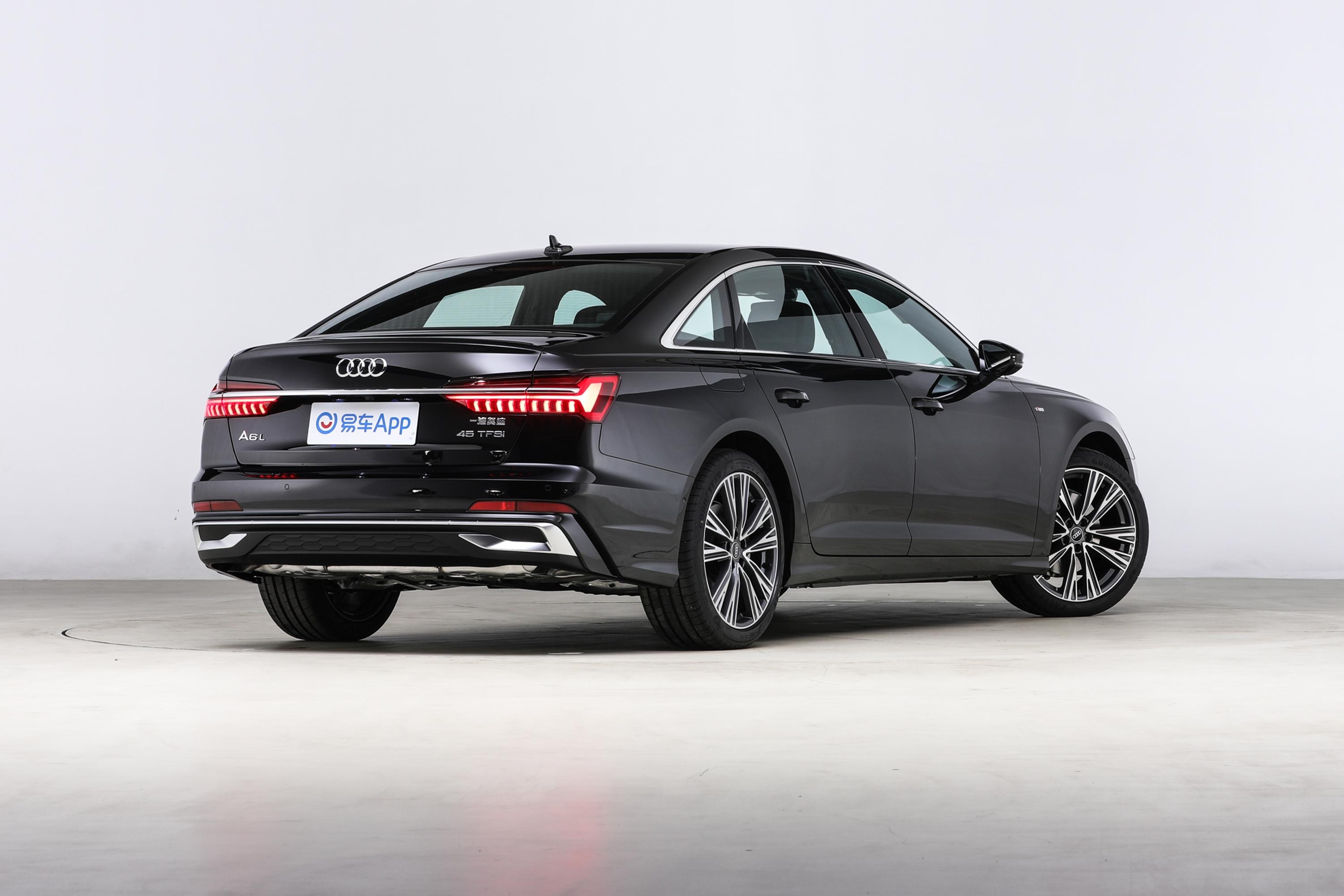 【奥迪A6L改款 45 TFSI 臻选动感型侧后45度车头向右水平图片-汽车图片大全】-易车