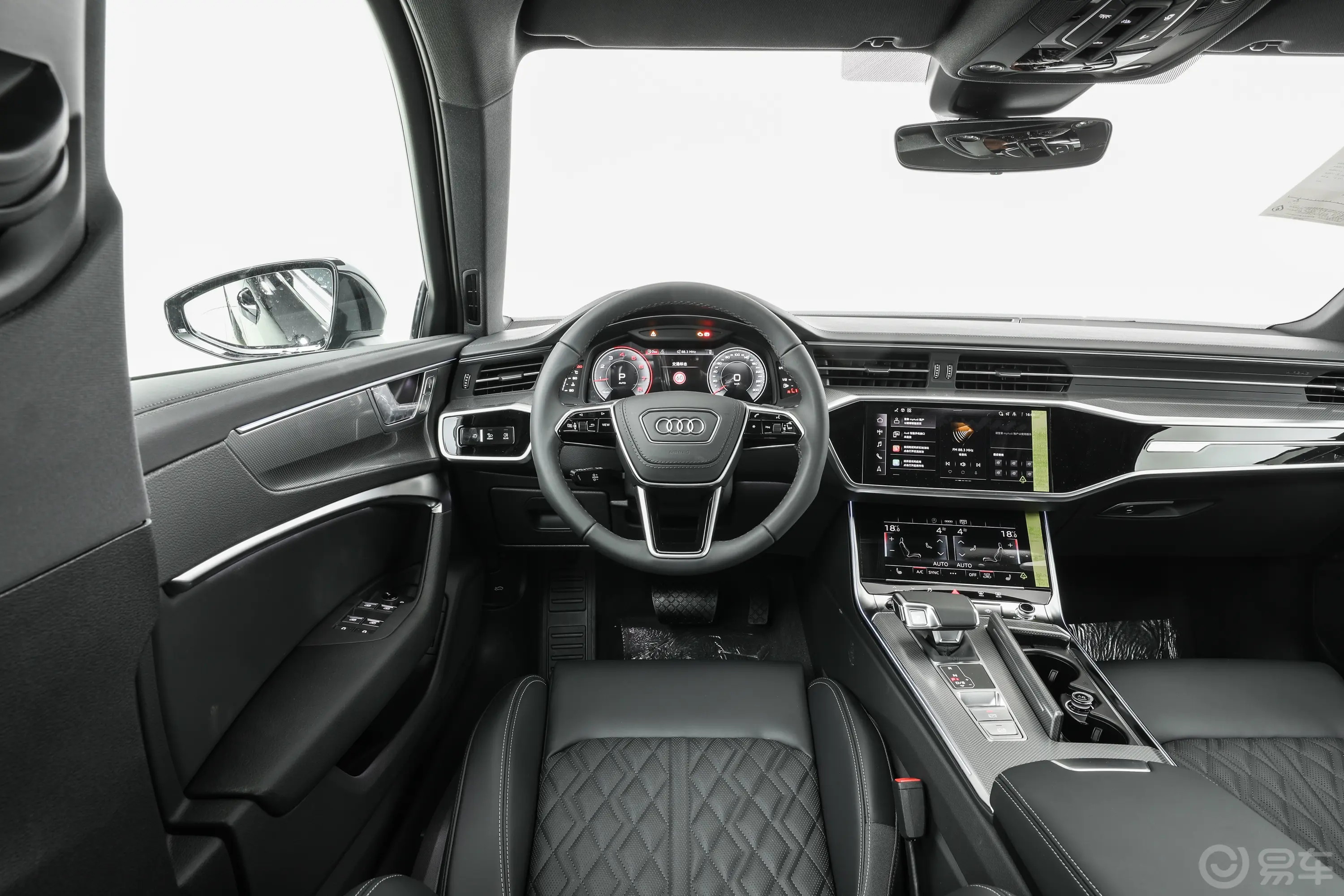 【奥迪A6L改款 45 TFSI 臻选动感型驾驶位区域图片-汽车图片大全】-易车