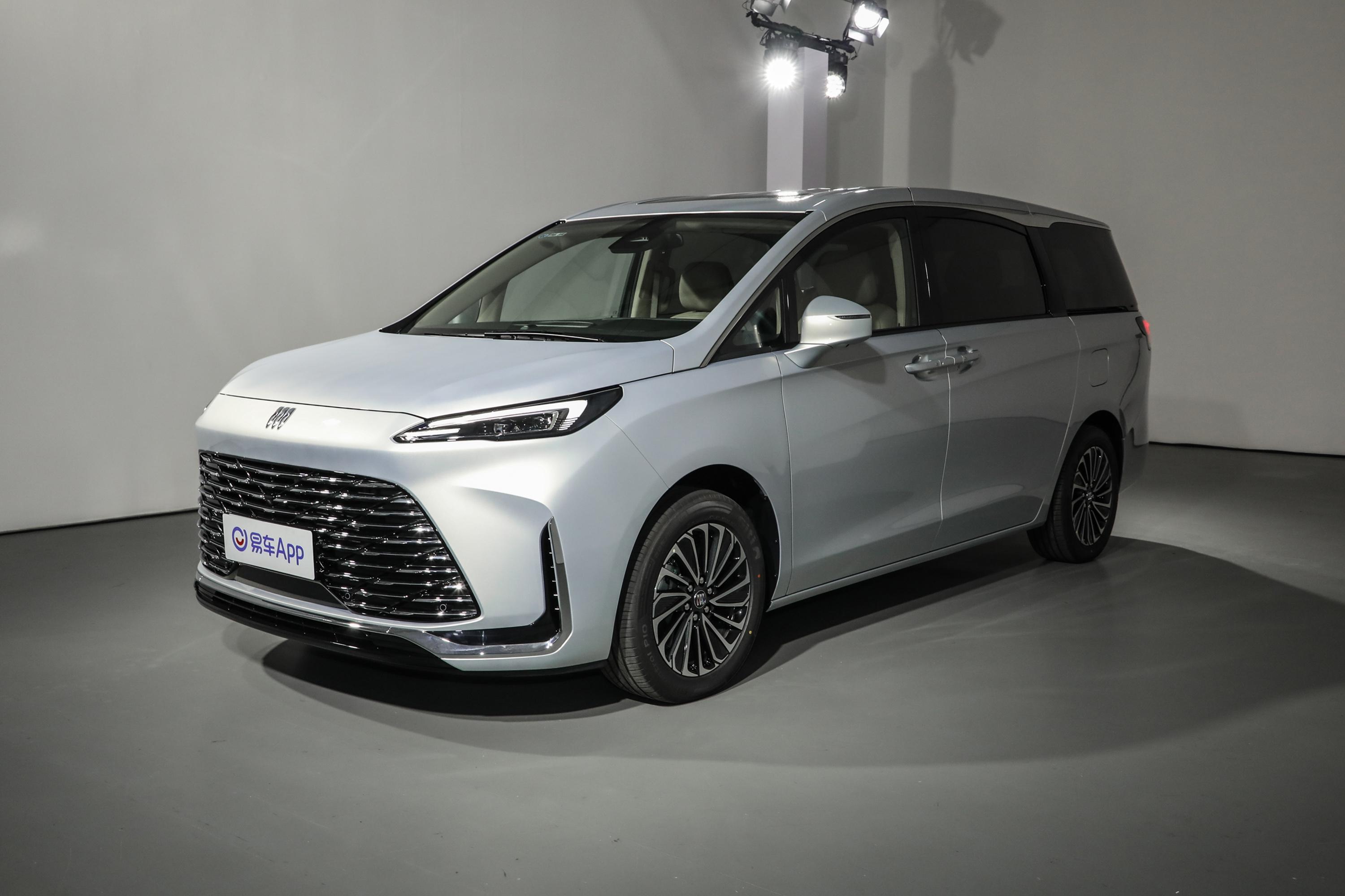 【别克GL8 插电混动陆尚 1.5T 142km 尊享版 7座侧前45度车头向左水平图片-汽车图片大全】-易车