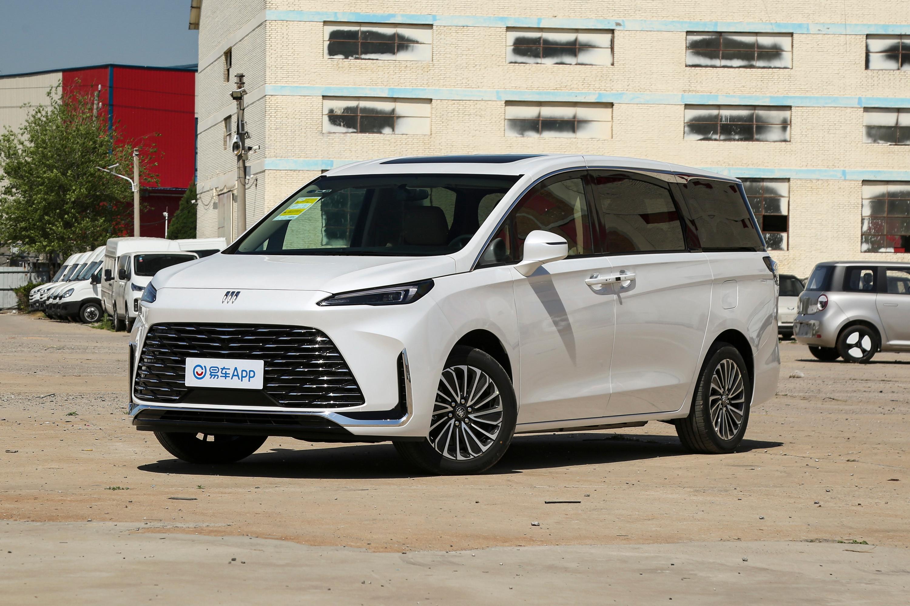 【别克GL8 插电混动陆尚 1.5T 142km 先享版 7座侧前45度车头向左水平图片-汽车图片大全】-易车