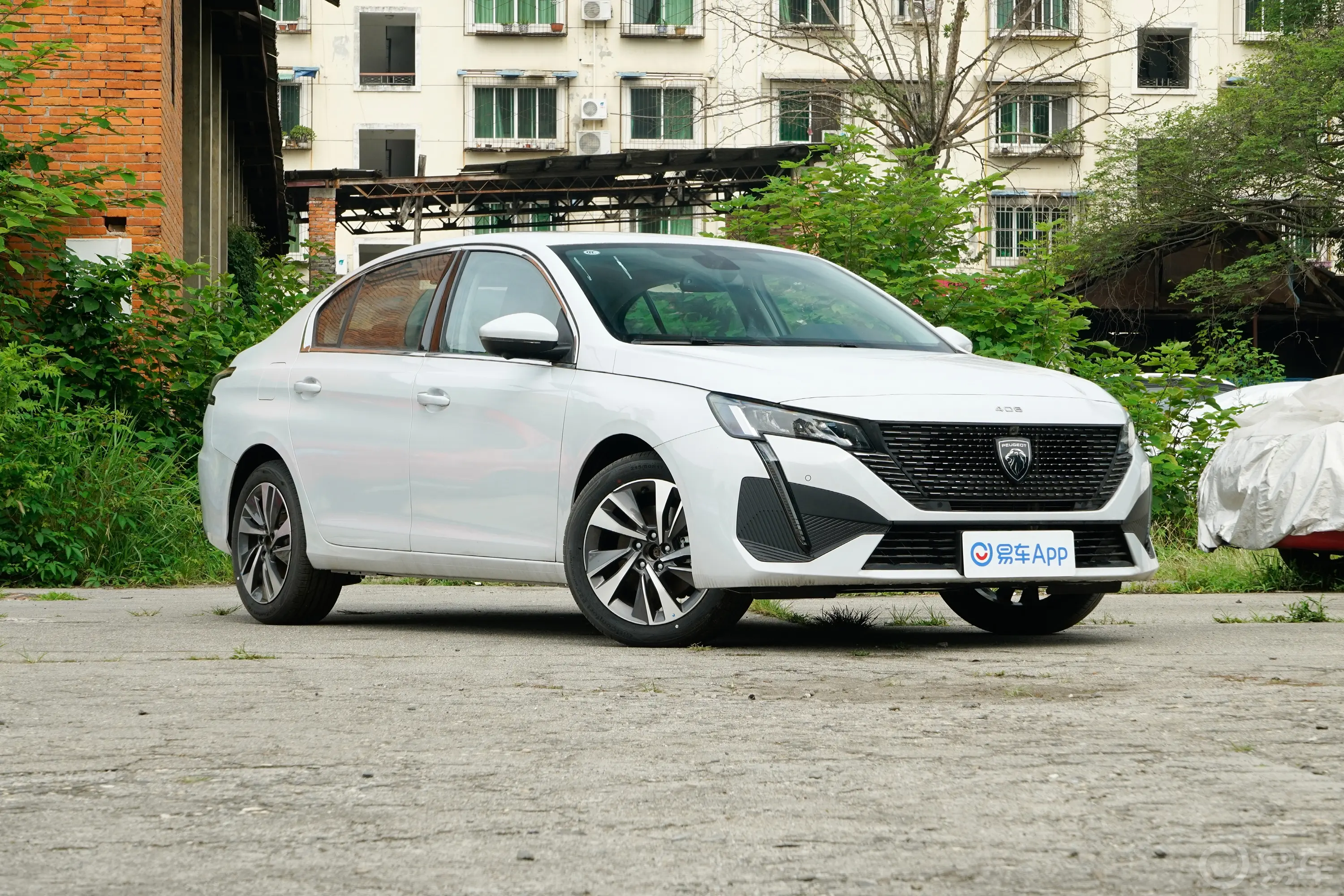 【标致408龘龘款 360THP 拉图版侧前45度车头向右水平图片-汽车图片大全】-易车