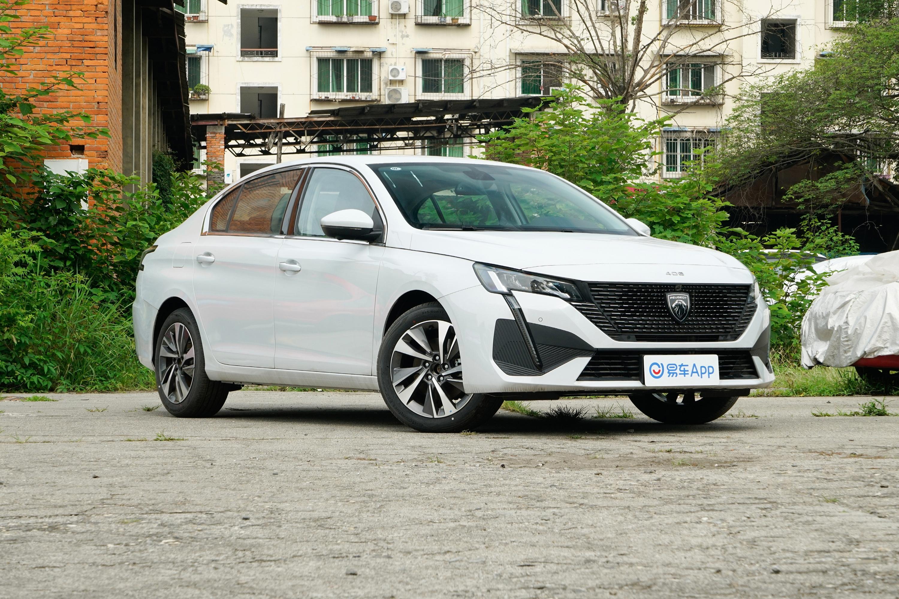 【标致408龘龘款 360THP 拉图版侧前45度车头向右水平图片-汽车图片大全】-易车