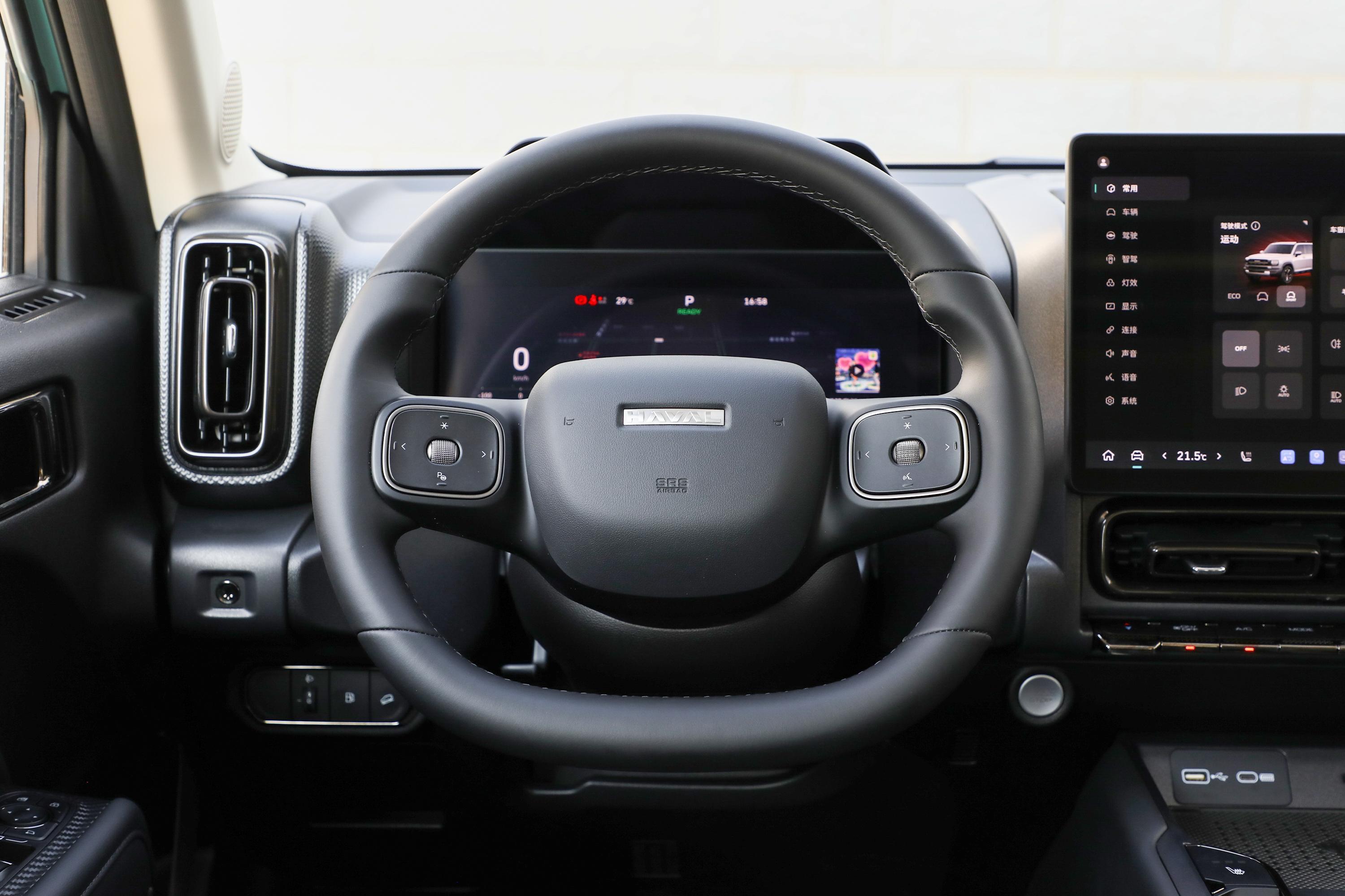 【哈弗猛龙PHEV1.5T Hi4 145km 标准版方向盘图片-汽车图片大全】-易车