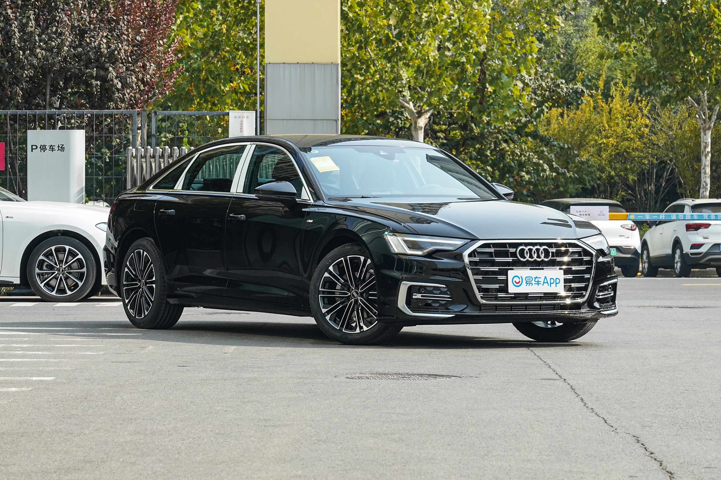 【奥迪A6L40 TFSI 豪华动感型侧前45度车头向右水平图片-汽车图片大全】-易车