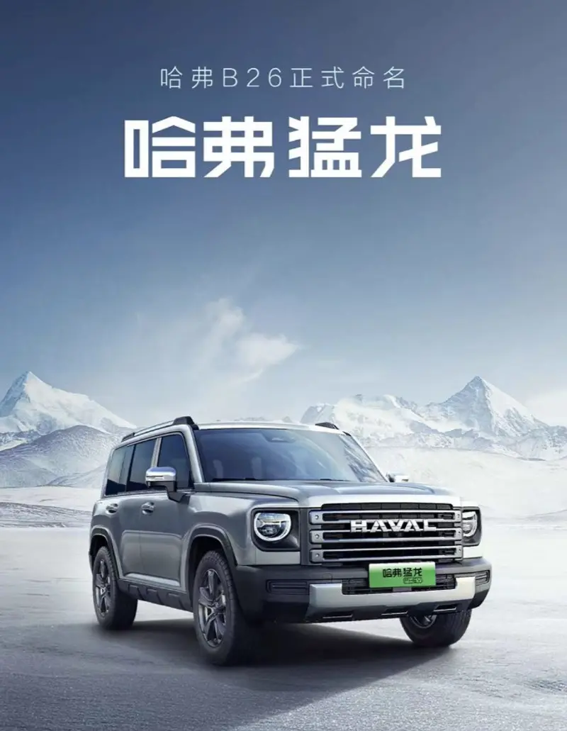 轻越野＋新能源，哈弗全新SUV定名“猛龙”_易车