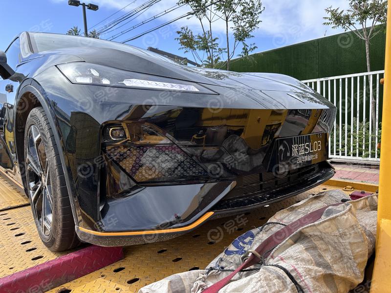 2024北京车展探馆：深蓝SL03黑金骑士版_易车