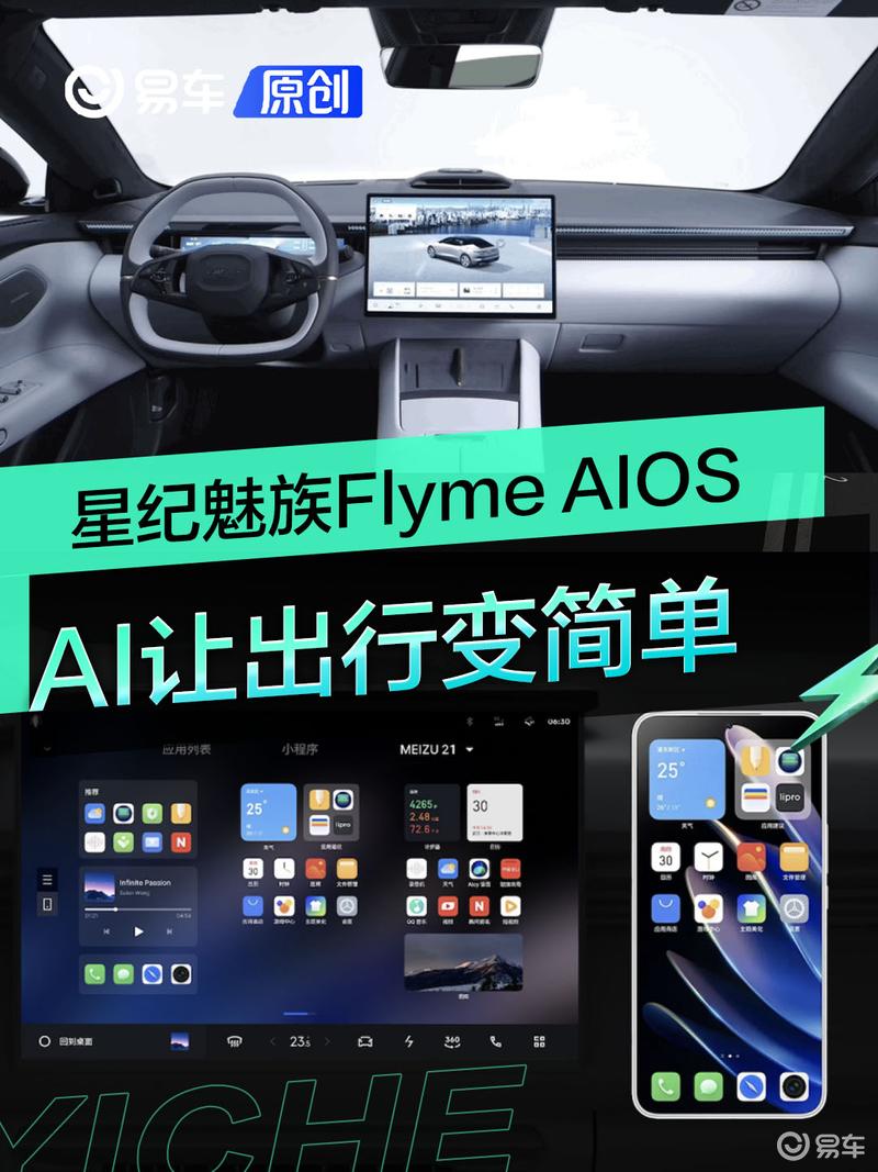 AI让出行变简单 星纪魅族Flyme AIOS 描绘智能出行蓝图_易车