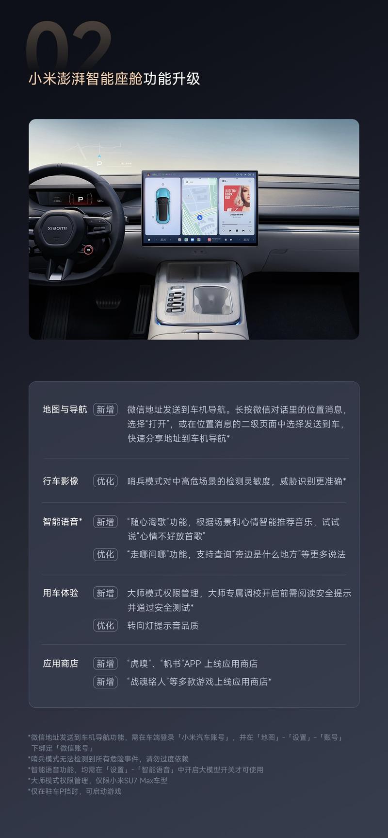 小米SU7 OTA 1.2.3已开始推送 新增红绿灯提醒功能_易车