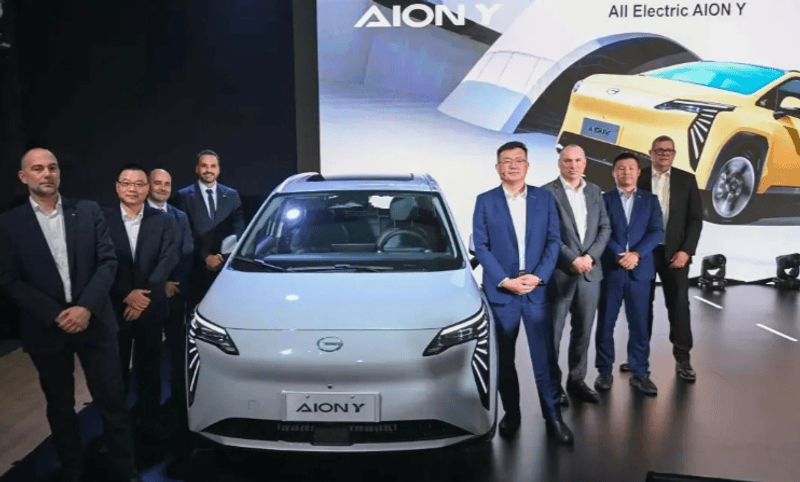 广汽埃安登陆卡塔尔市场 AlON Y Plus正式上市_易车