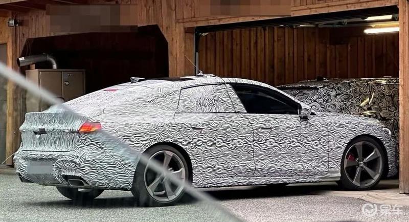 我们从相关渠道获得一组上汽奥迪A5L谍照新车基于PPC平台打造_易车