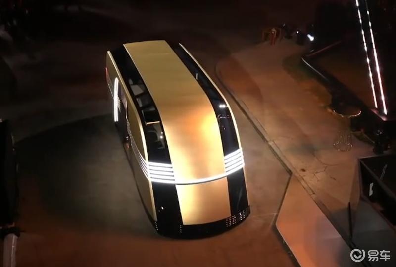 特斯拉Robovan正式发布 最大可承载20人/可进行货物运输_易车