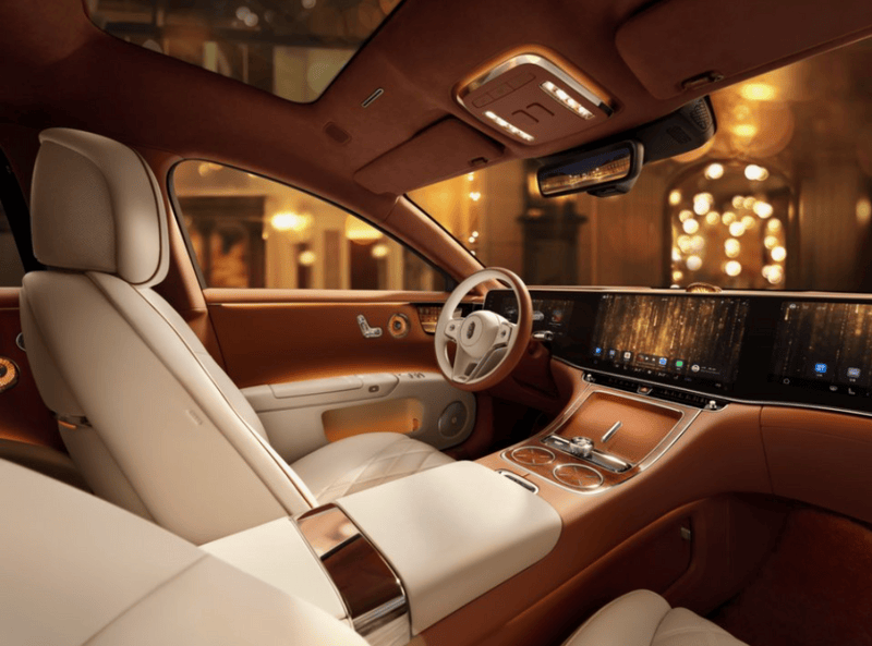 我们从官方获得了一组尊界S800内饰官图_易车