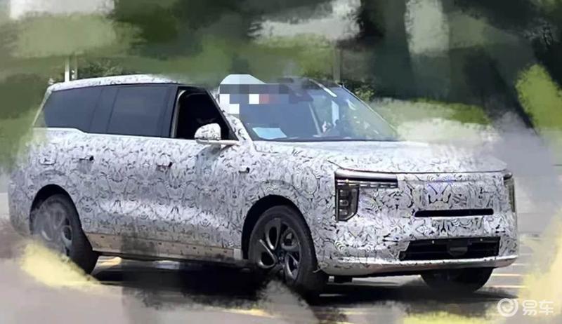 疑似智己全新6座SUV谍照曝光 或命名为LS9_易车